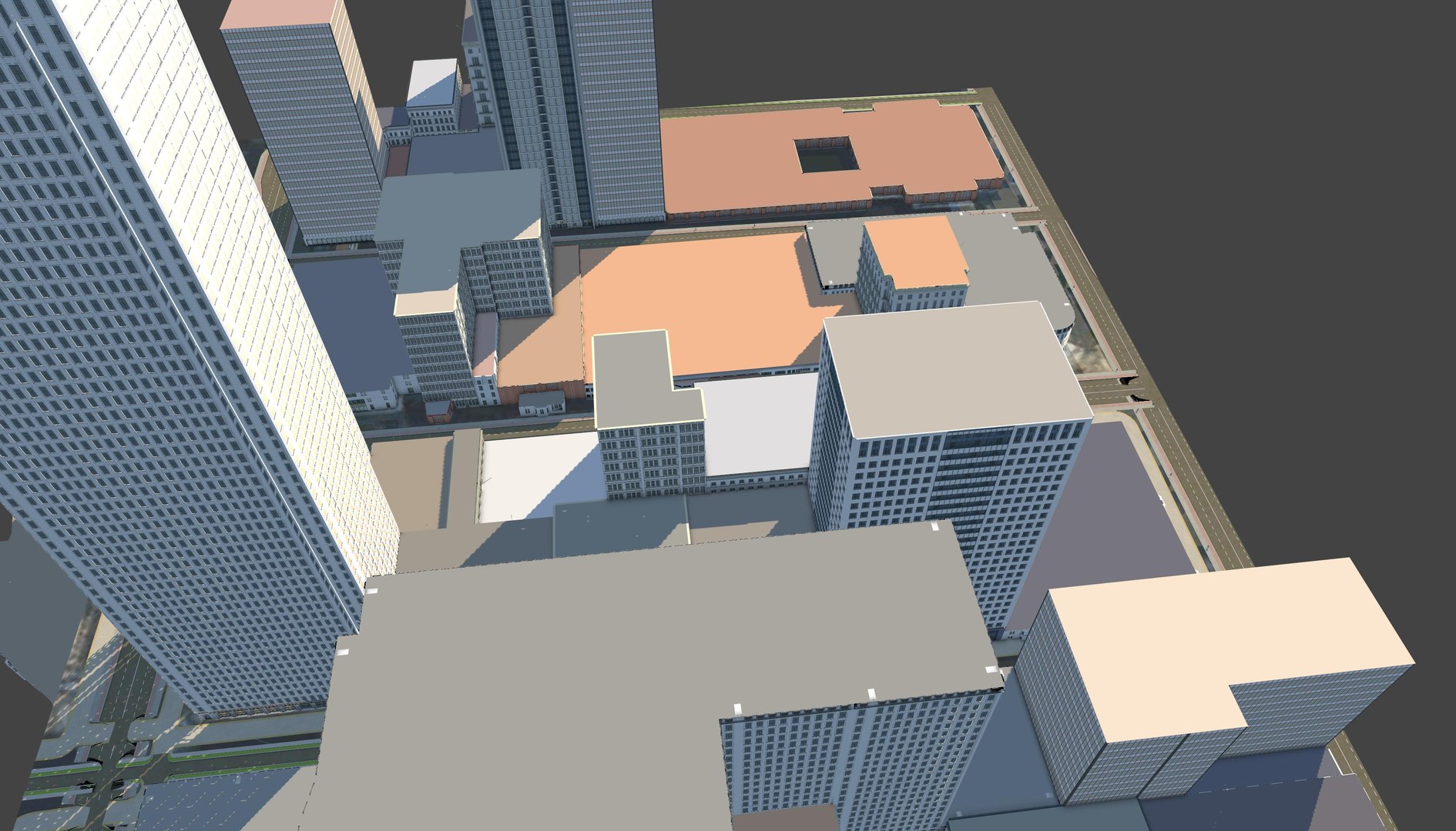 3D Lifesize Textured City Model Vol 4 3D - TurboSquid 1974990