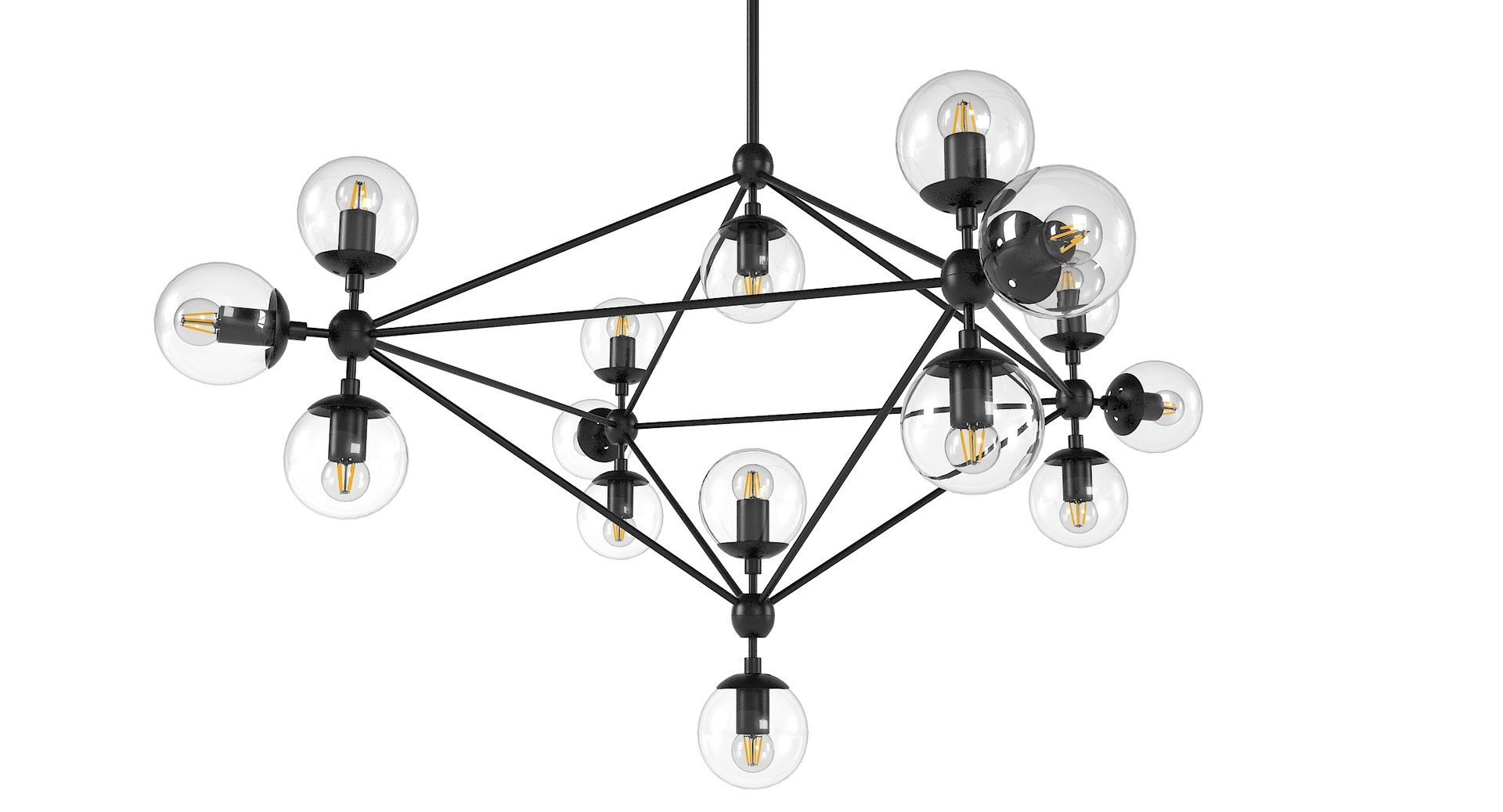 3D Cosmo Modo Chandelier - TurboSquid 1321252