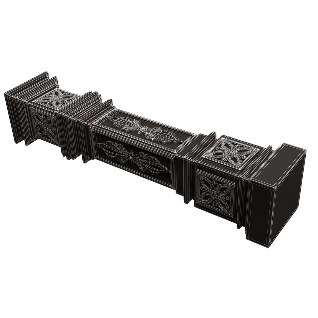 3D Stair Baluster 05 Red - TurboSquid 2243067