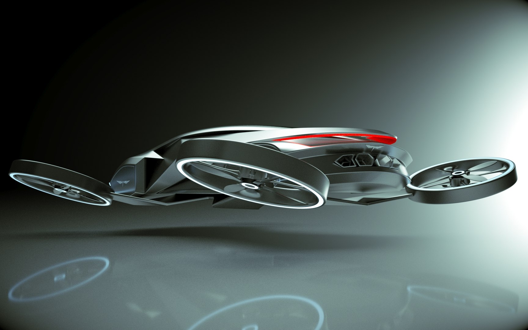 3D Car Copter - TurboSquid 1557917