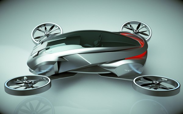 3D car copter - TurboSquid 1557917