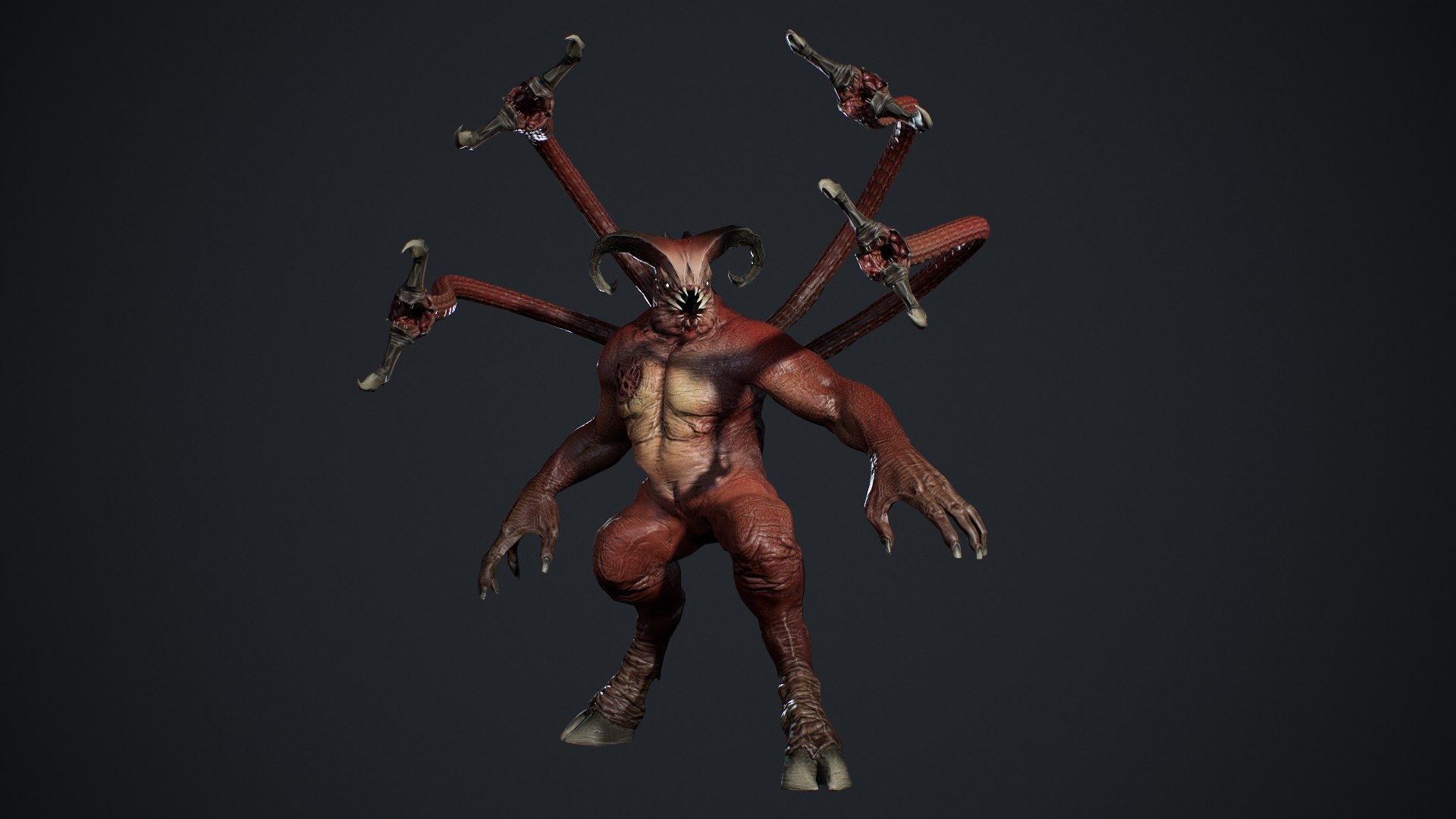 Fat Demon 2 3D Model - TurboSquid 2096620