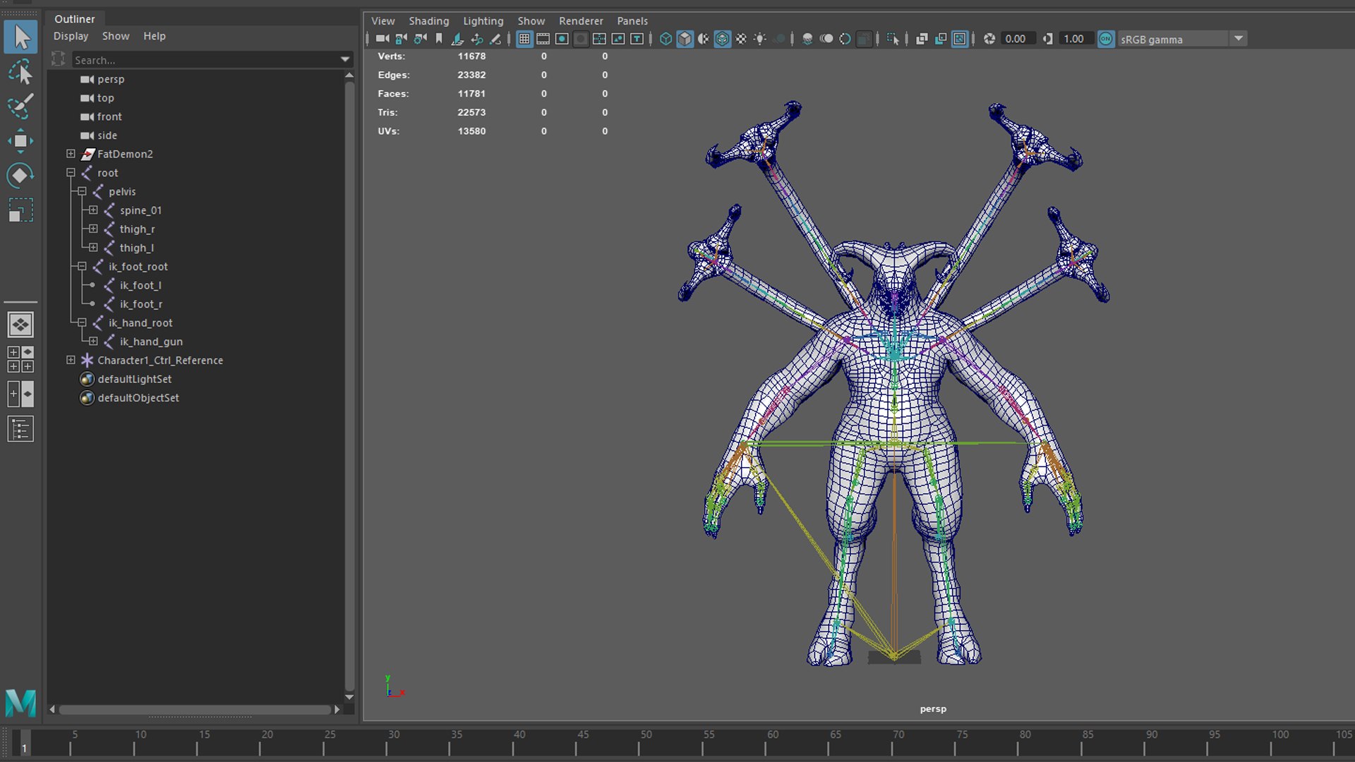 Fat Demon 2 3D Model - TurboSquid 2096620