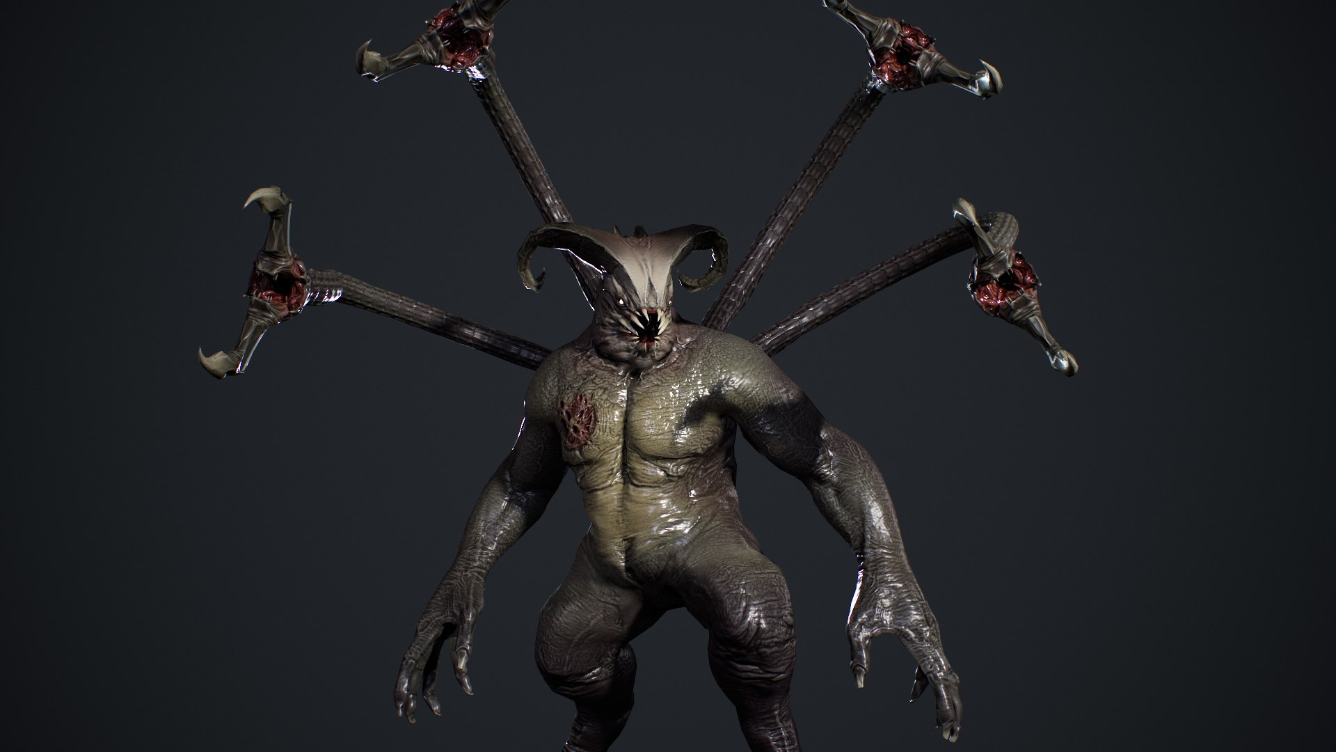 Fat Demon 2 3D Model - TurboSquid 2096620