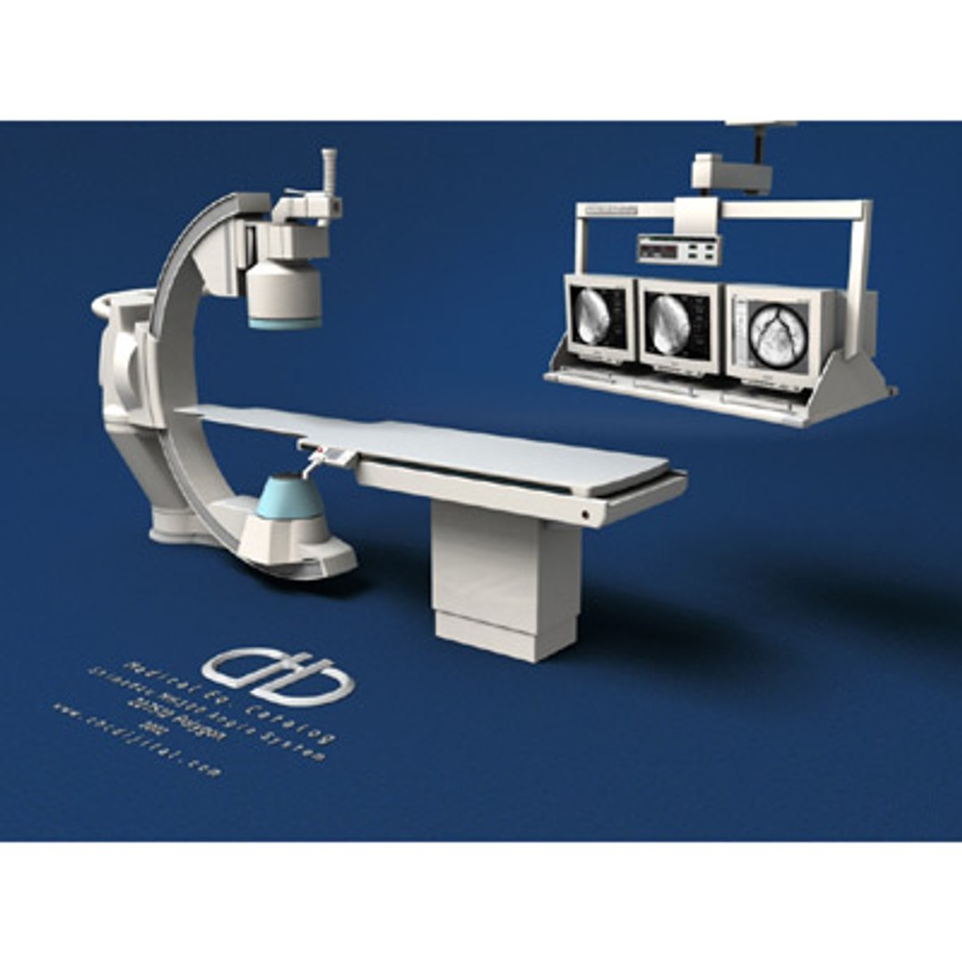 3d angio medical model