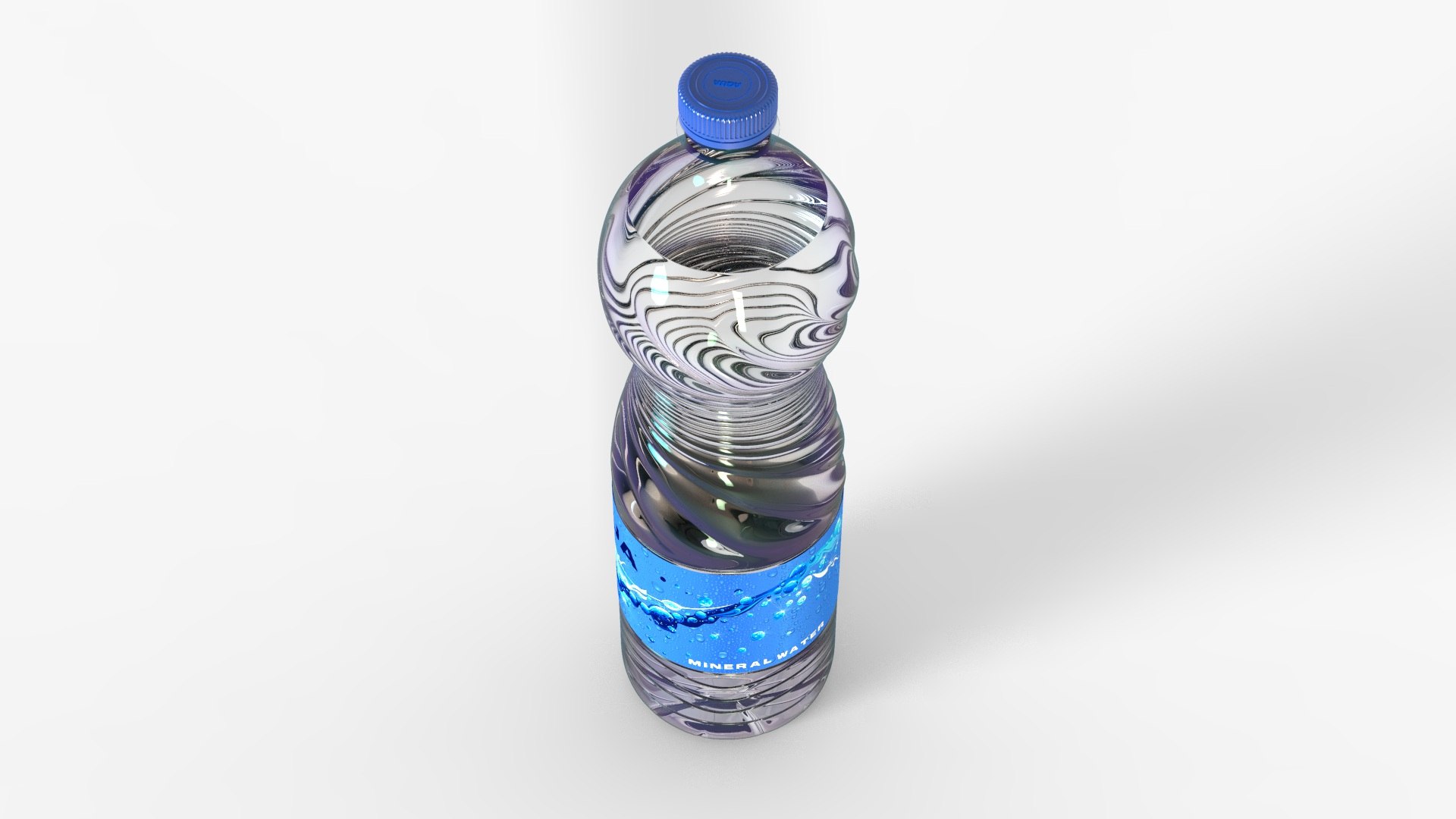 Water Bottle 3D - TurboSquid 1887767