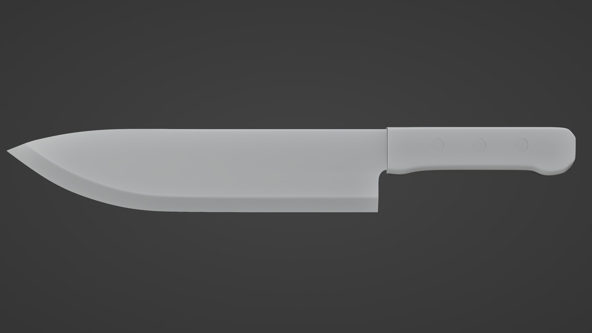 Chef Knife 3D model - TurboSquid 1929804