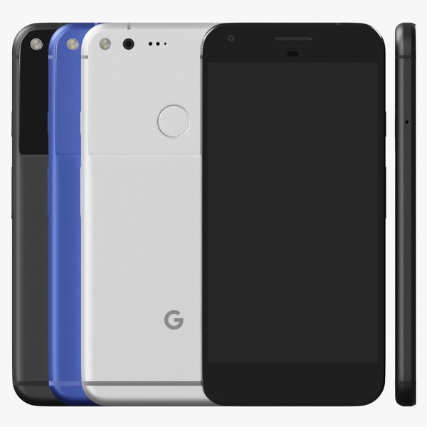 modelo 3d Google Pixel 1.ª generación Todos los colores - TurboSquid ...