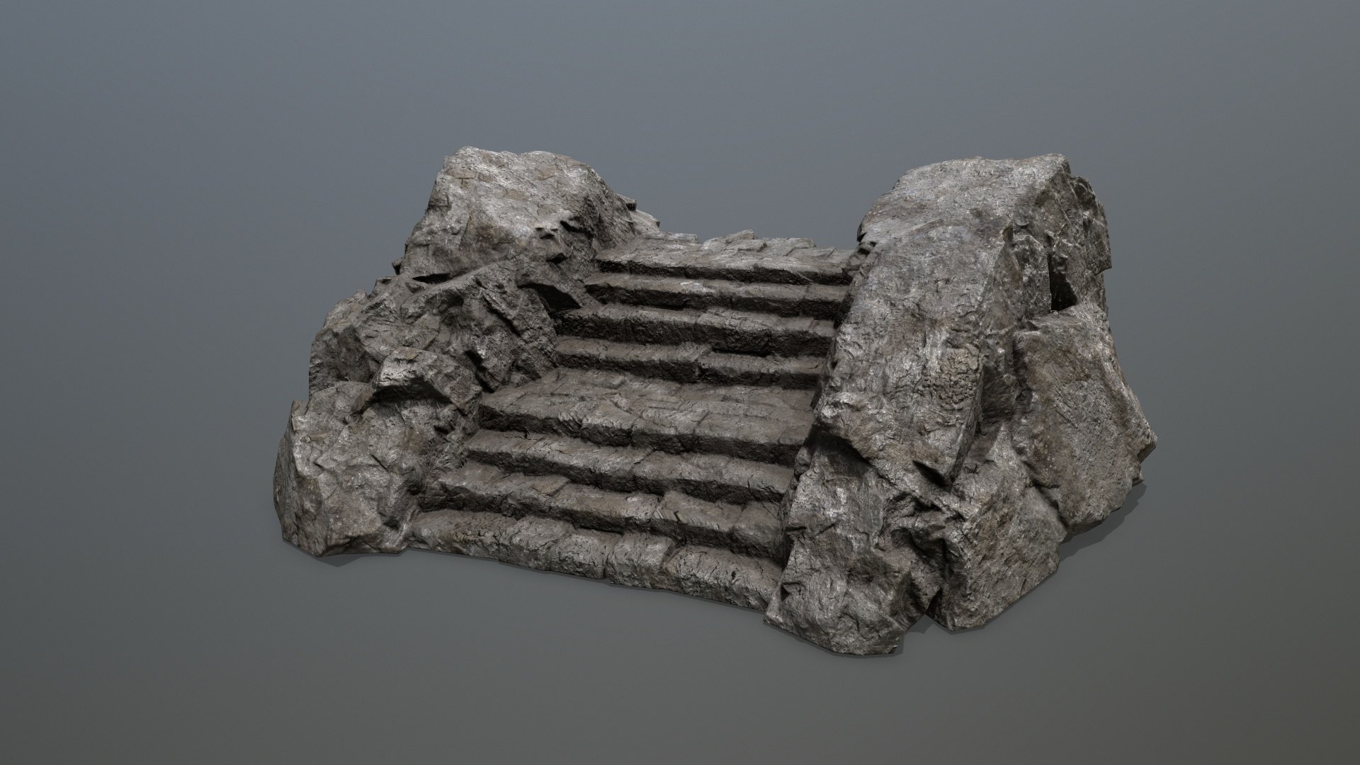 3D Rock Gate - TurboSquid 2031347