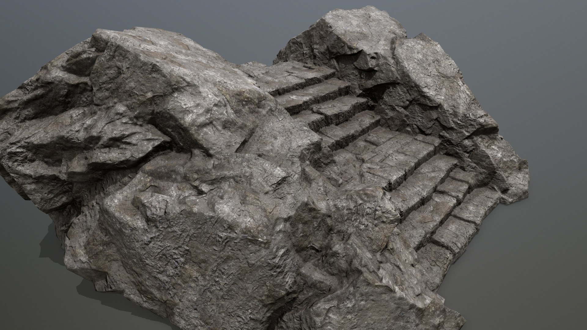 3D Rock Gate - TurboSquid 2031347