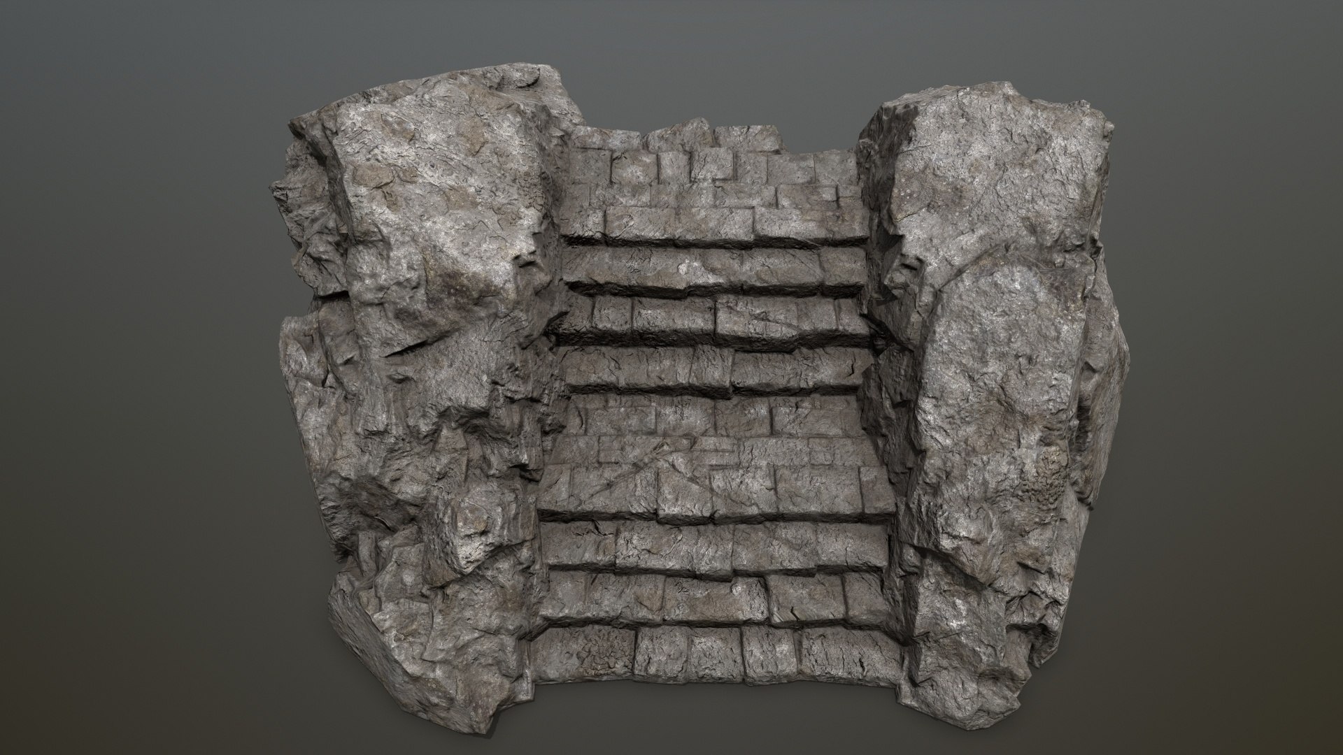3D Rock Gate - TurboSquid 2031347