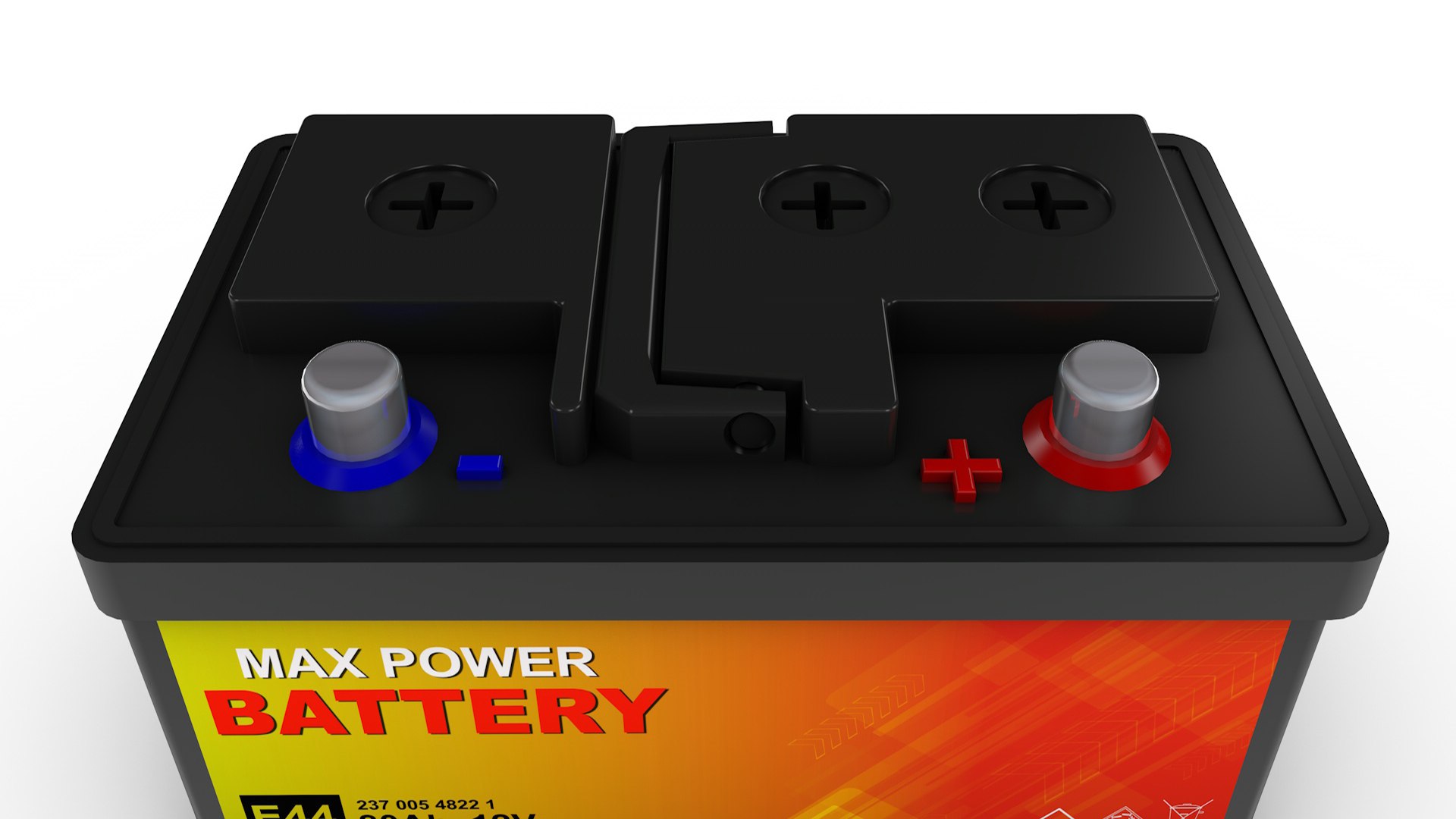 Car Battery 3D Model - TurboSquid 1924792