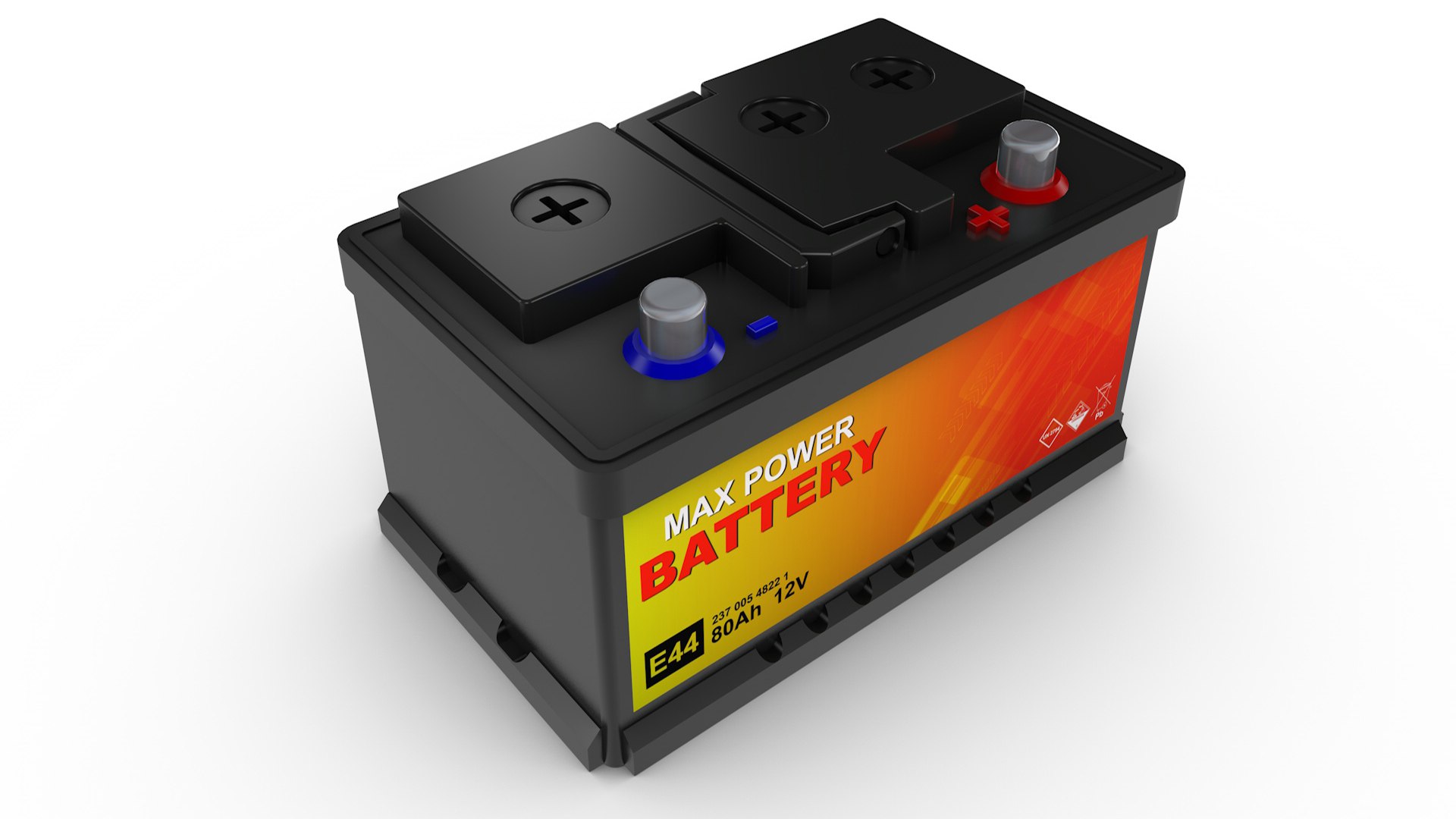 Car Battery 3D Model - TurboSquid 1924792