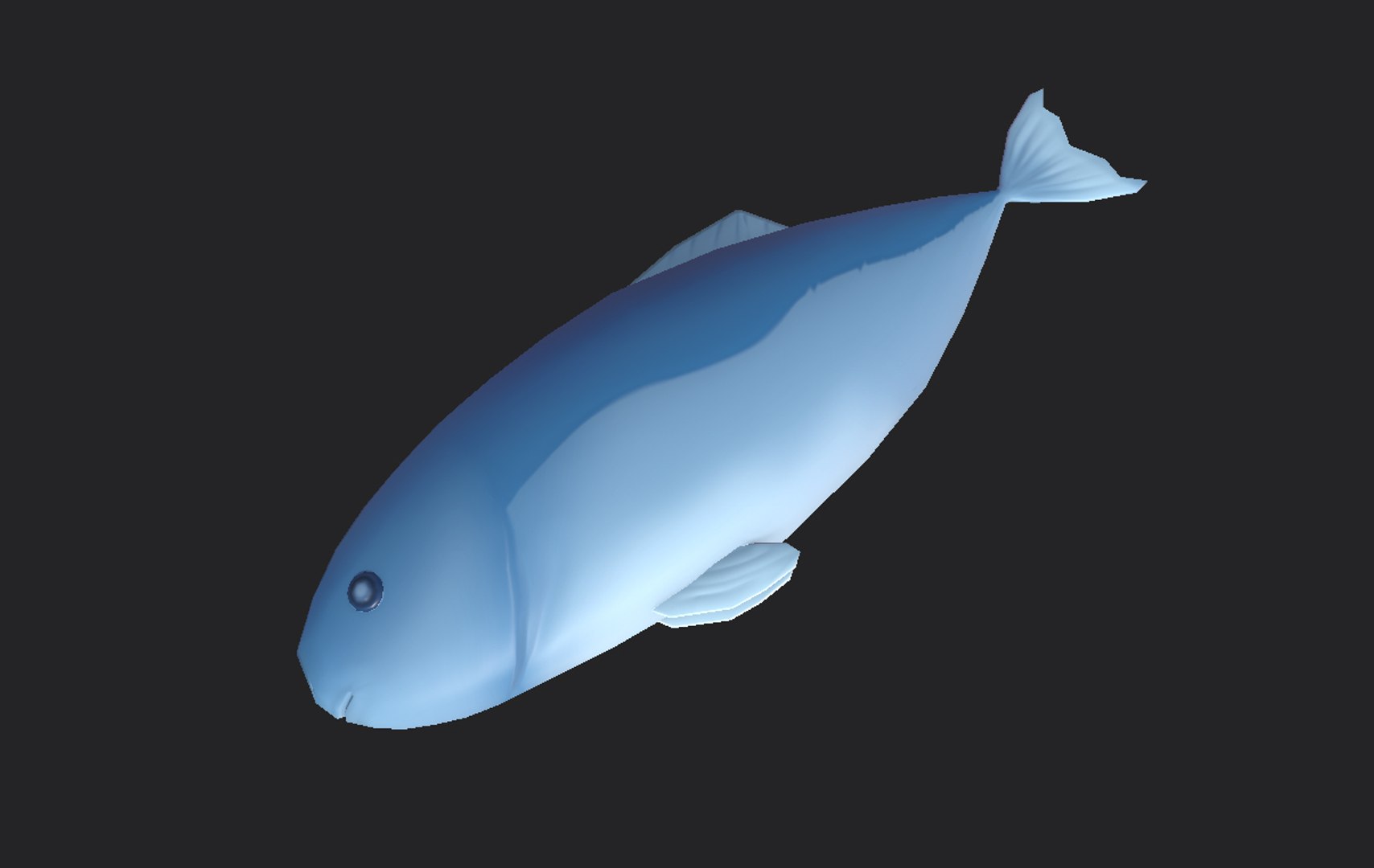 Cartoon fish 3D model - TurboSquid 1402879