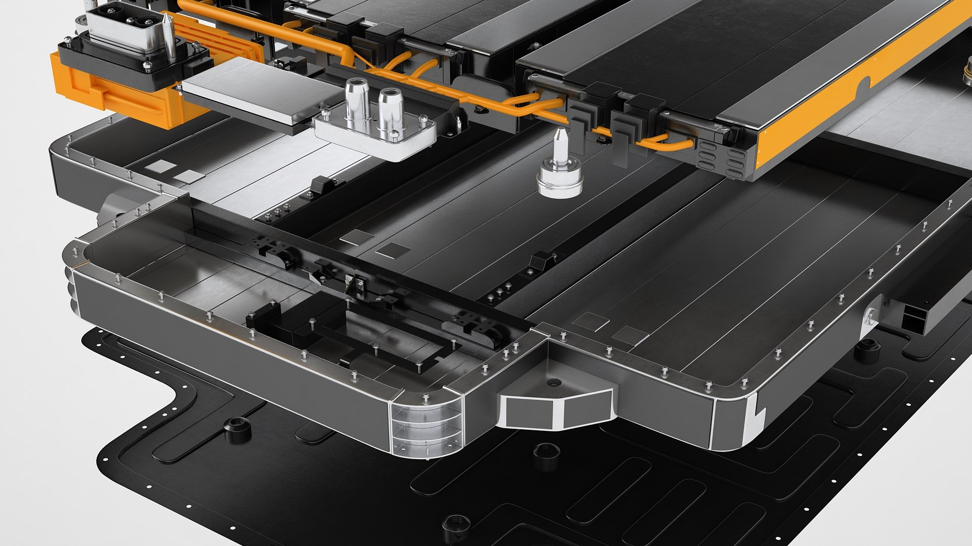 Electric Cars Battery Collection 02 3D Model - TurboSquid 1897199