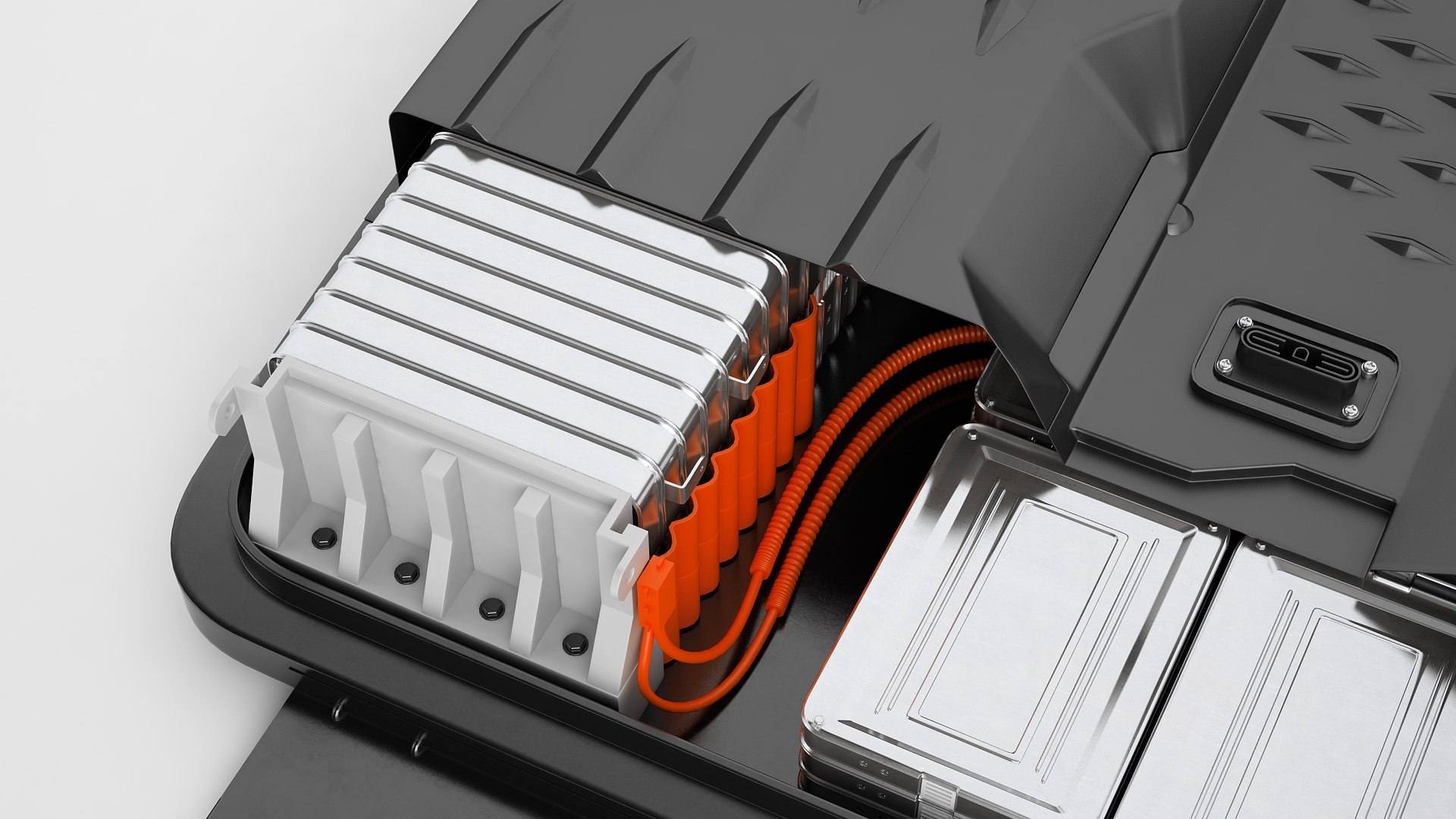 Electric Cars Battery Collection 02 3D Model - TurboSquid 1897199