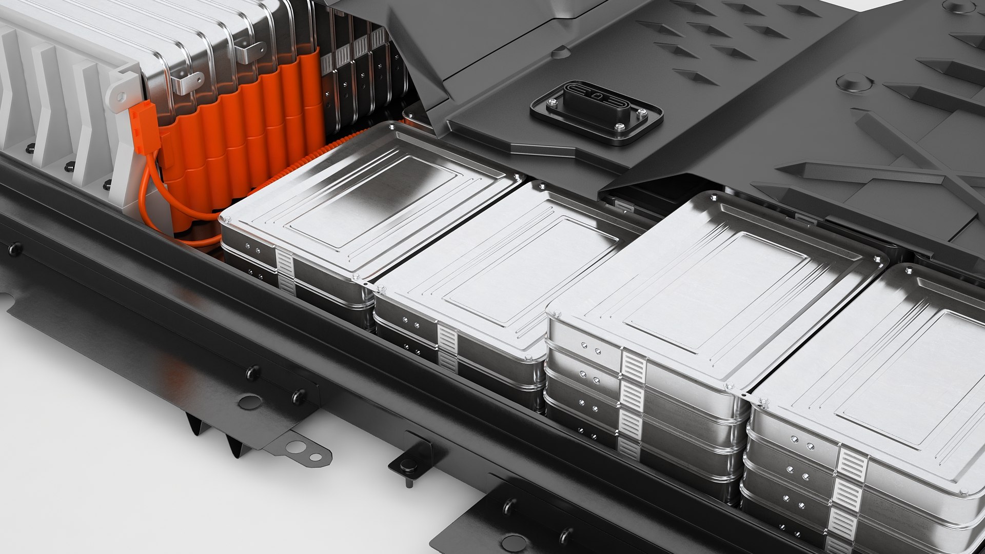 Electric Cars Battery Collection 02 3D Model - TurboSquid 1897199