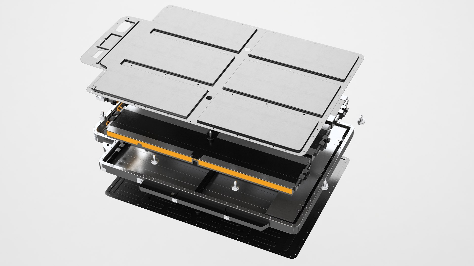 Electric Cars Battery Collection 02 3D Model - TurboSquid 1897199