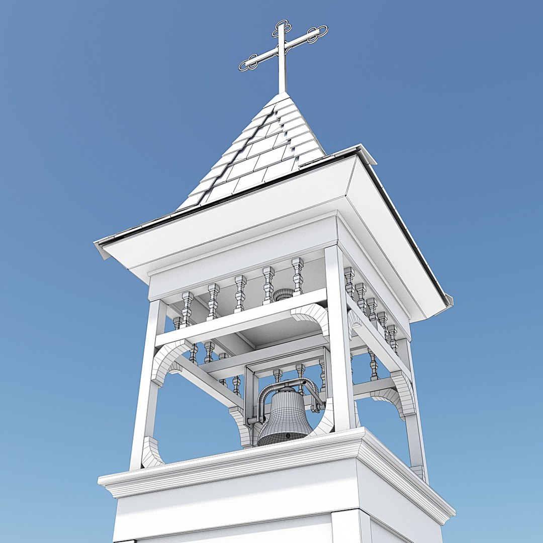 Chapel 3d Model