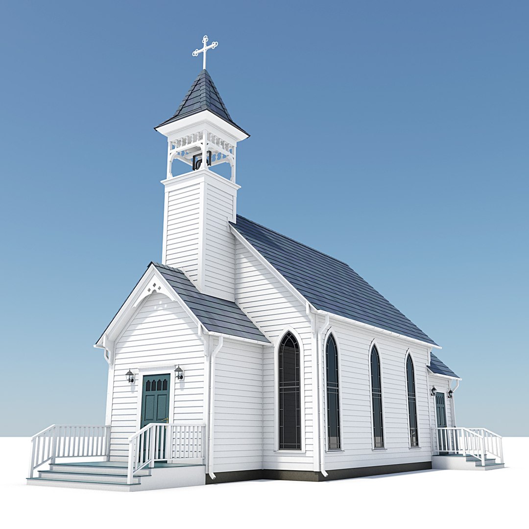 Chapel 3d Model