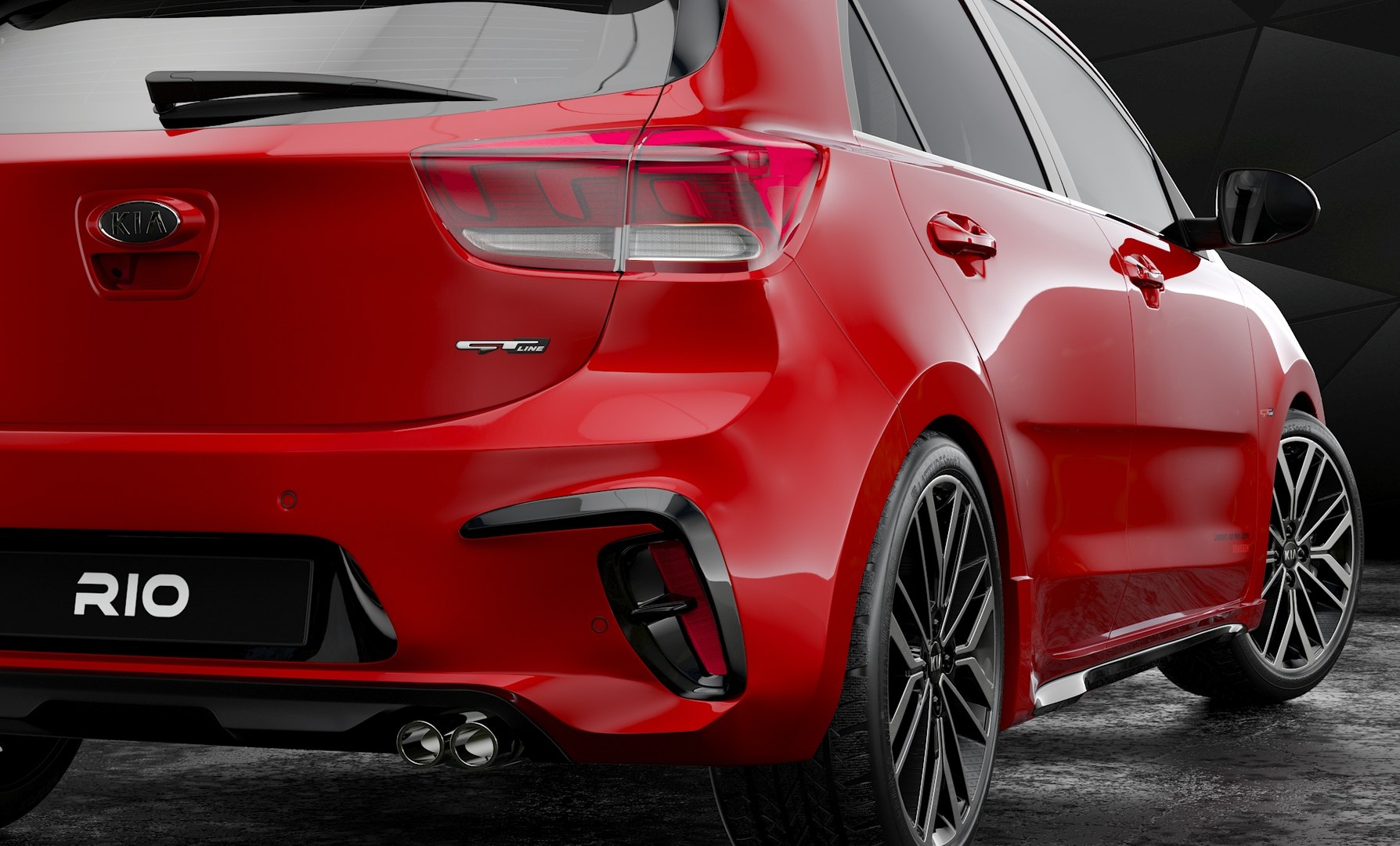 3D 2019 Kia Rio - TurboSquid 1470377