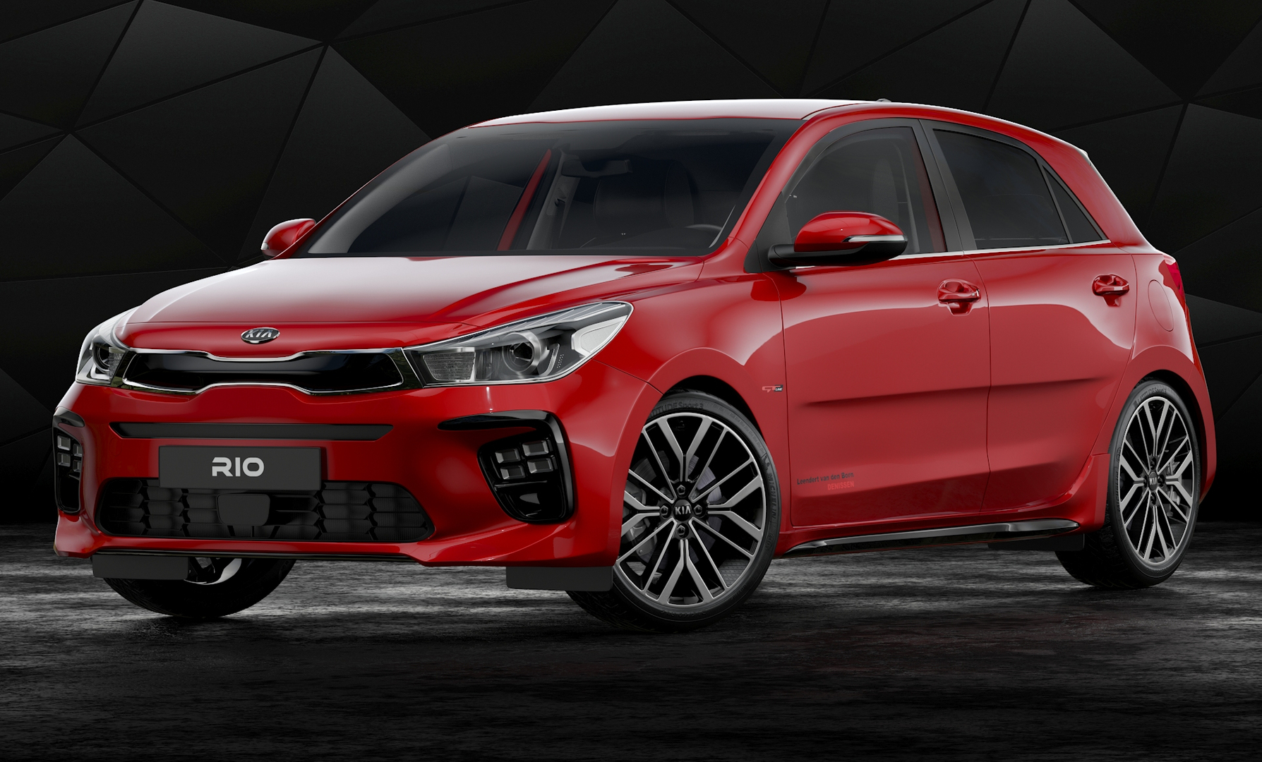 3D 2019 kia rio - TurboSquid 1470377