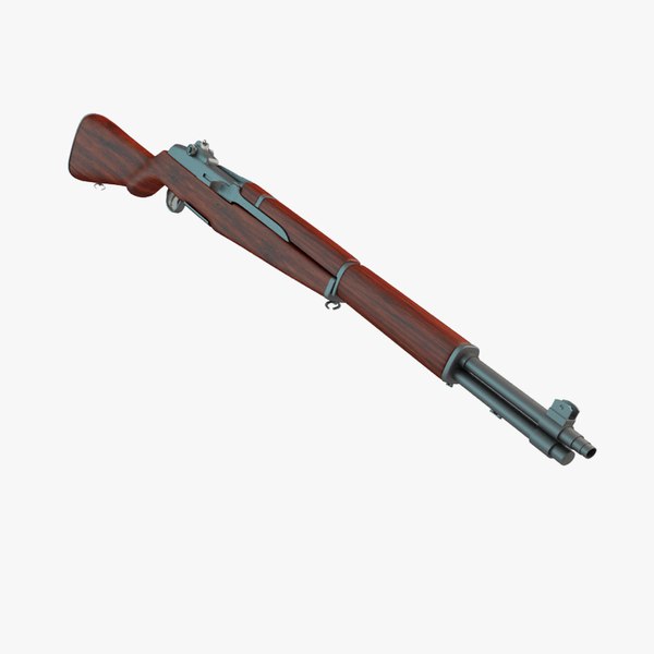 3d model m1 garand rifle