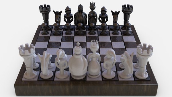 3D chess - TurboSquid 1676947