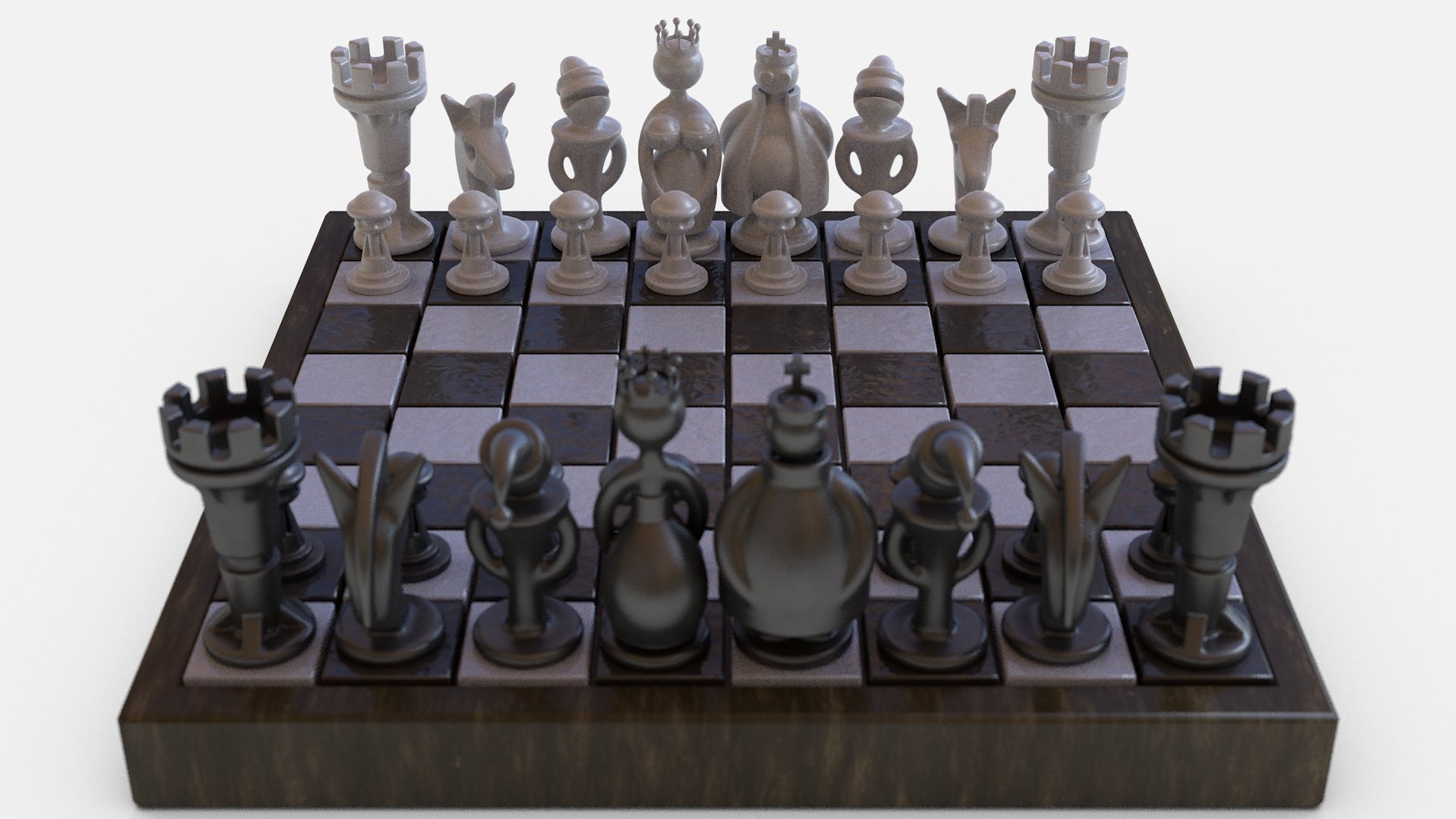 3D Chess - TurboSquid 1676947
