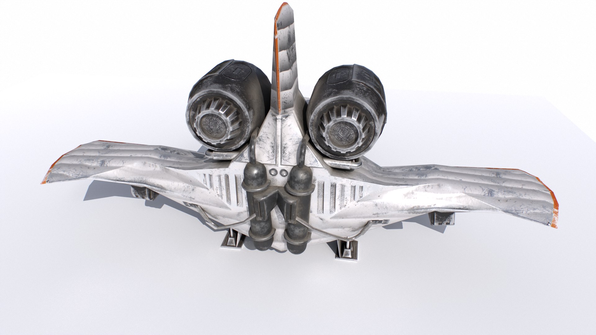 3D Old Spaceship - TurboSquid 2123808