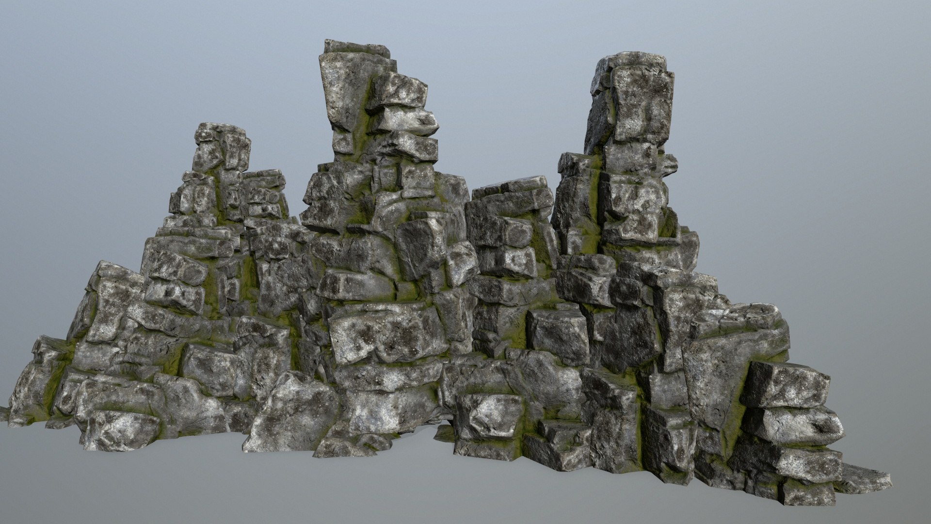 Cliff 3D Model - TurboSquid 2051968