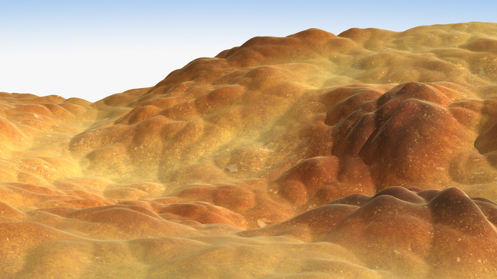 3D Model Cartoon Terrain - TurboSquid 1605813