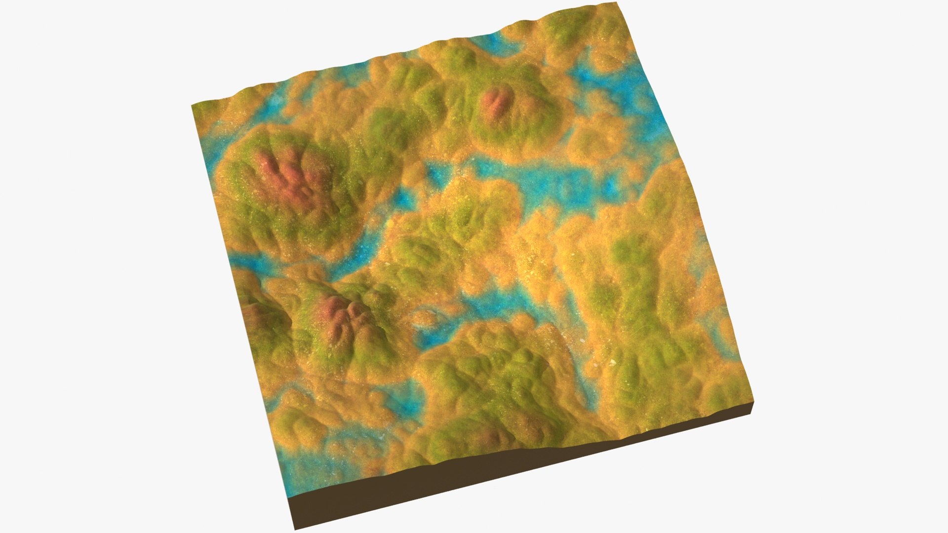 3D model cartoon terrain - TurboSquid 1605813