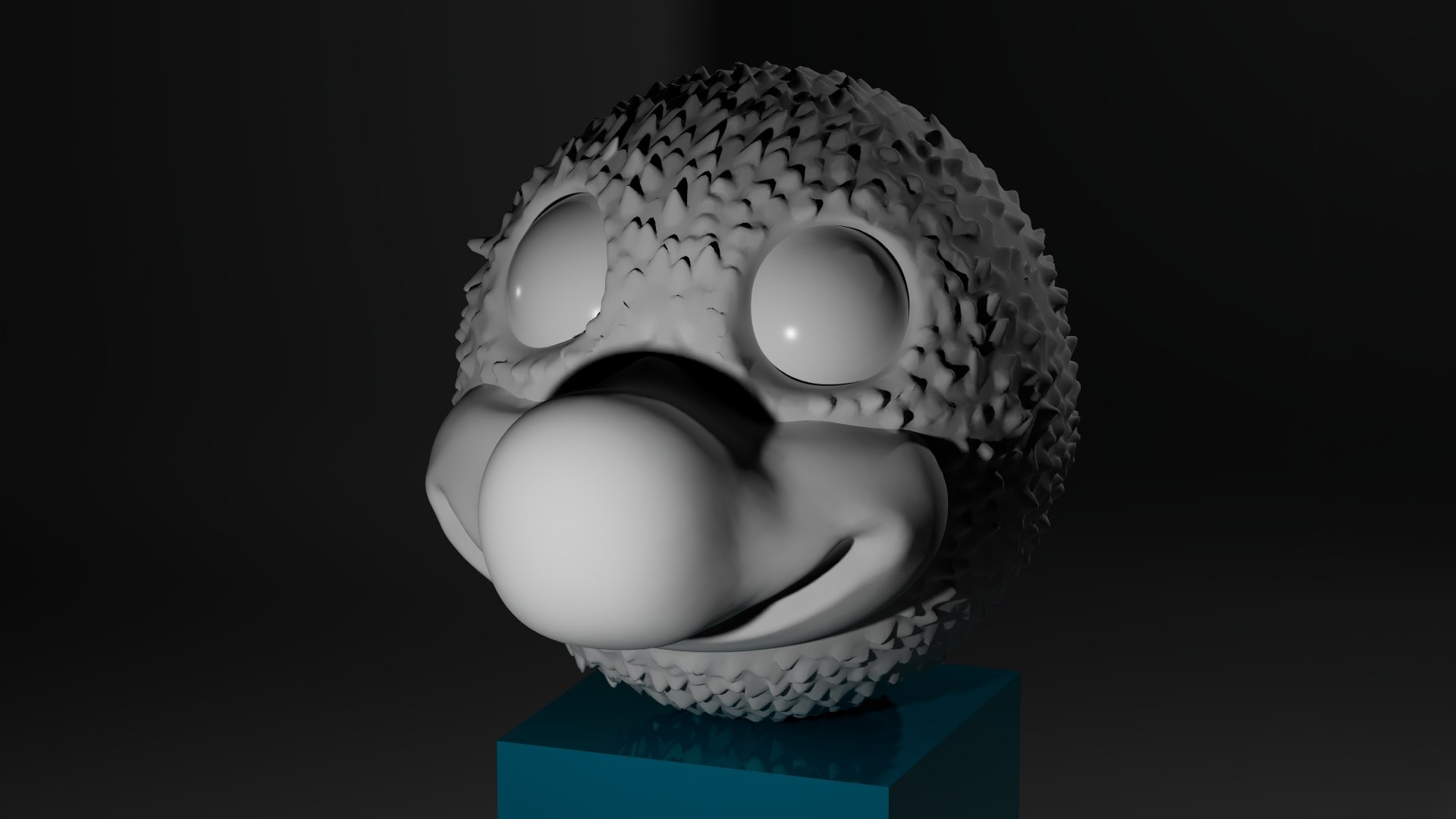 Cartoon Bird Creature 3D Model - TurboSquid 2236000