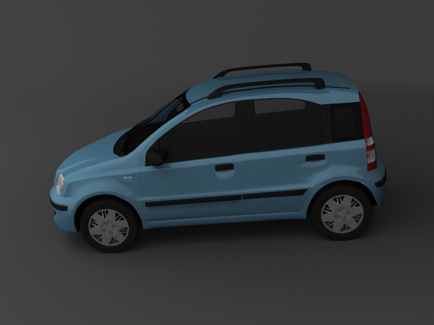 3d Fiat Panda 2003
