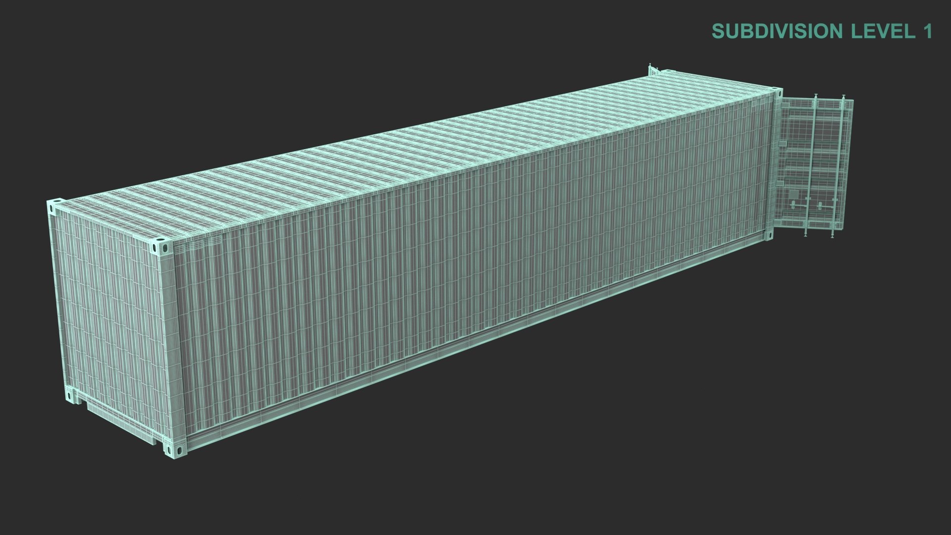 40ft Shipping Container With Packages 3D Model - TurboSquid 2017528