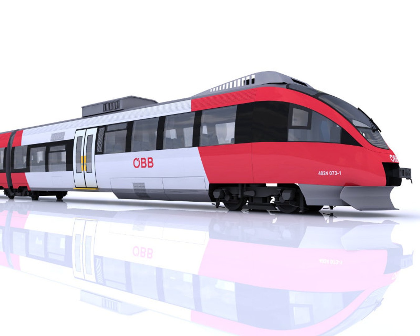 C4d Talent Passenger Train Bb