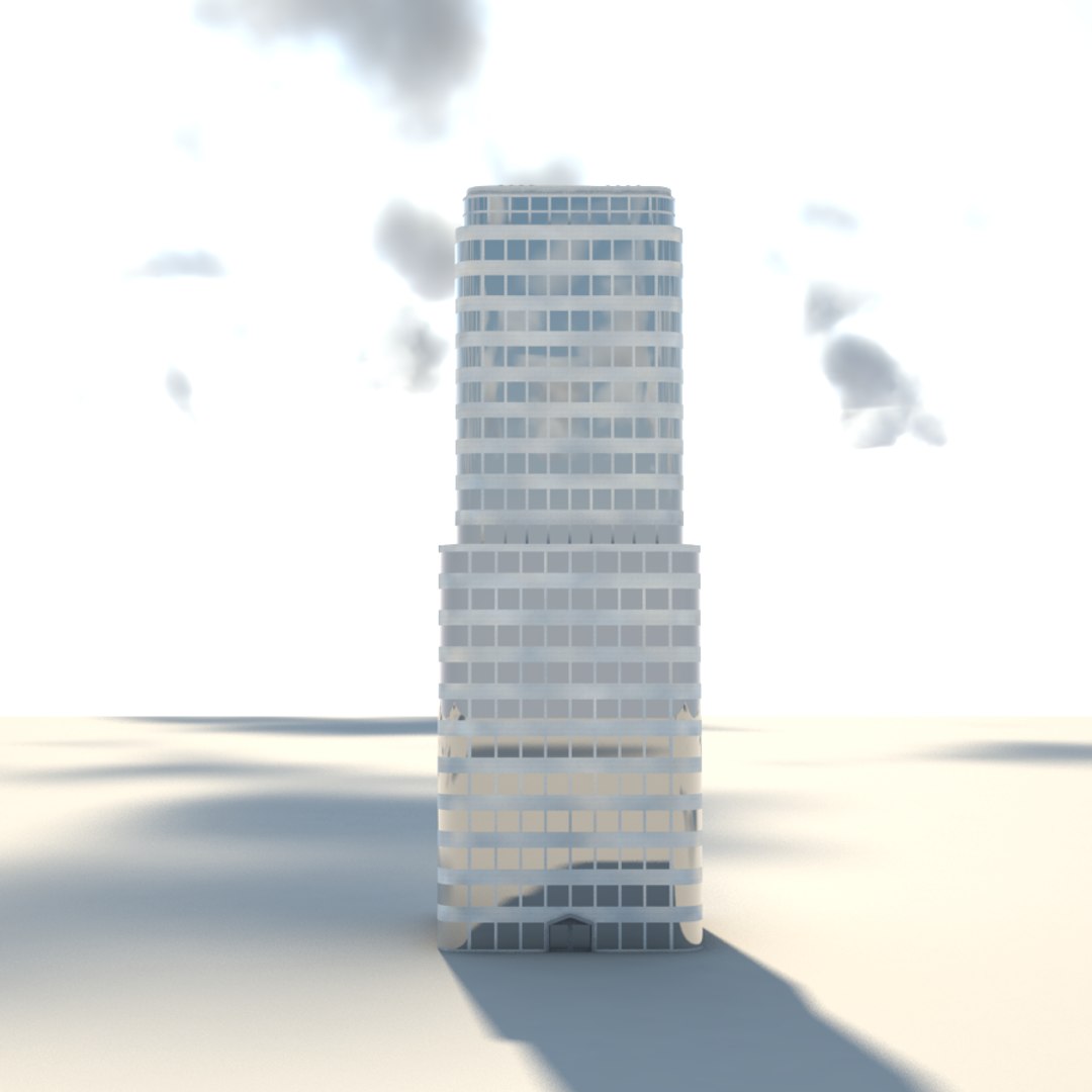Model Skyscraper Modeled