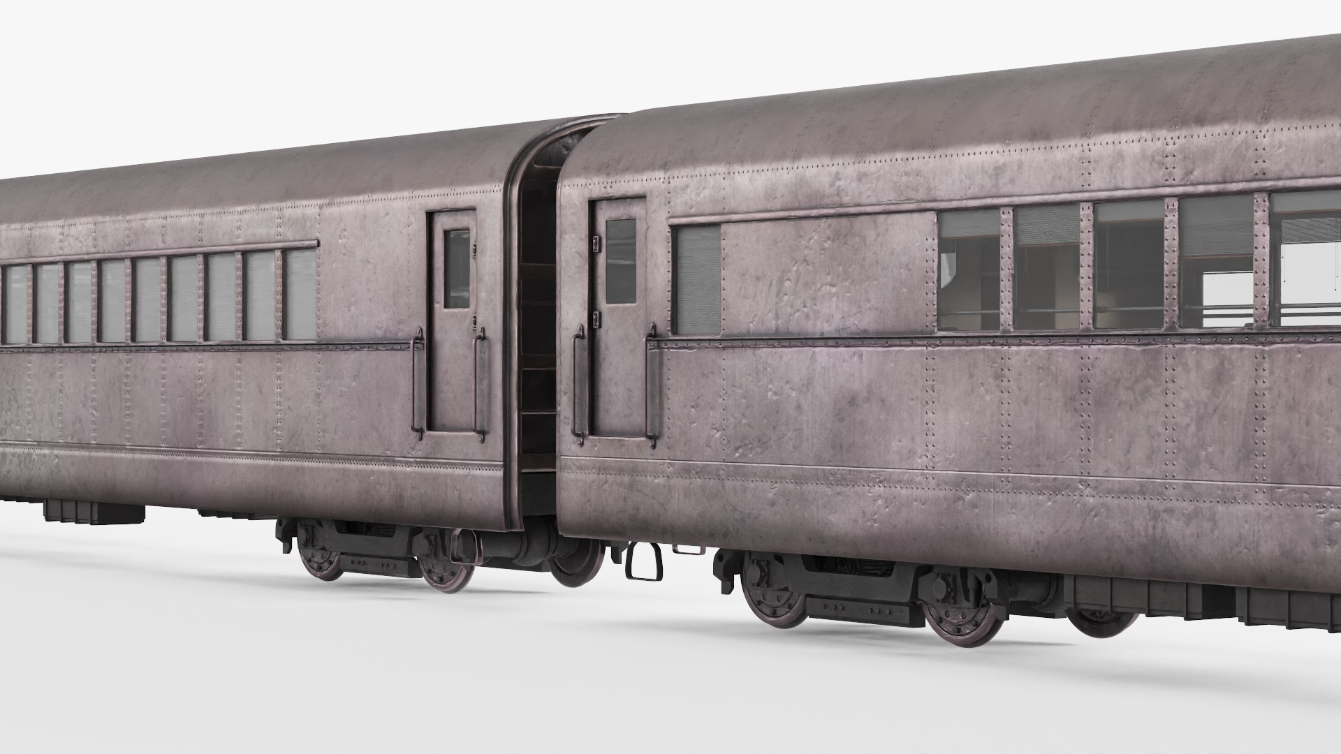 Steampunk Locomotive Chassis Gear Drive 3D Model - TurboSquid 2426063