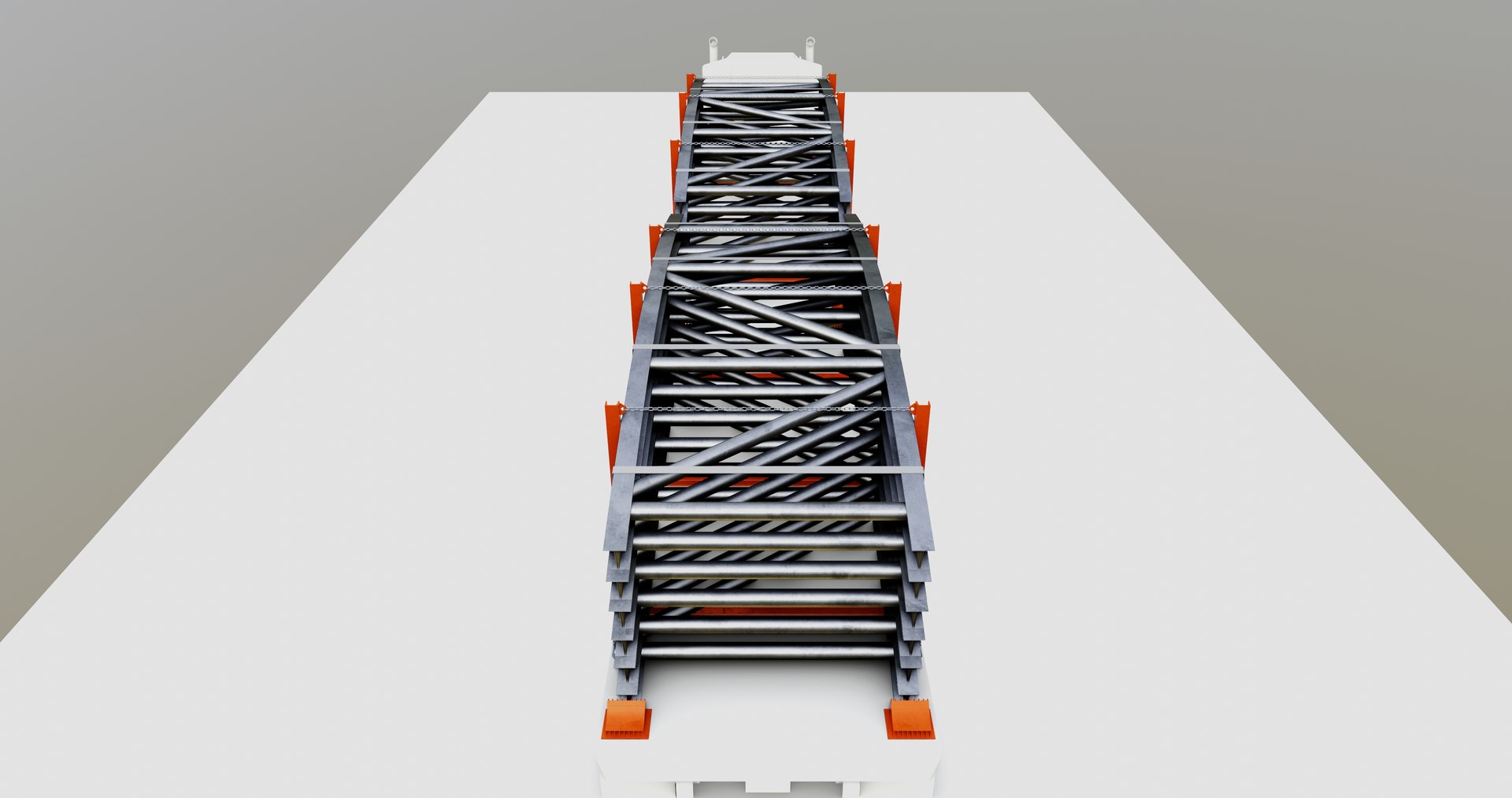 3D CARGO MODELS FOR TRUCK TRAILER-Bridge Modul Type-1-1 Model ...