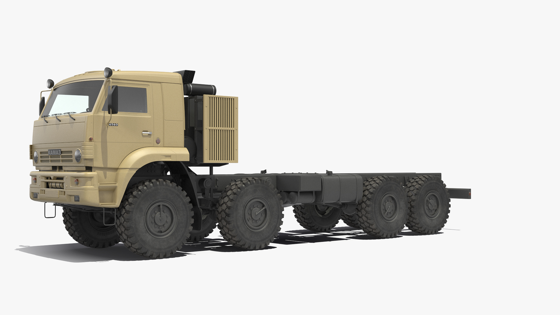 3D Kamaz 6560 Desert Camo Model - TurboSquid 1485108