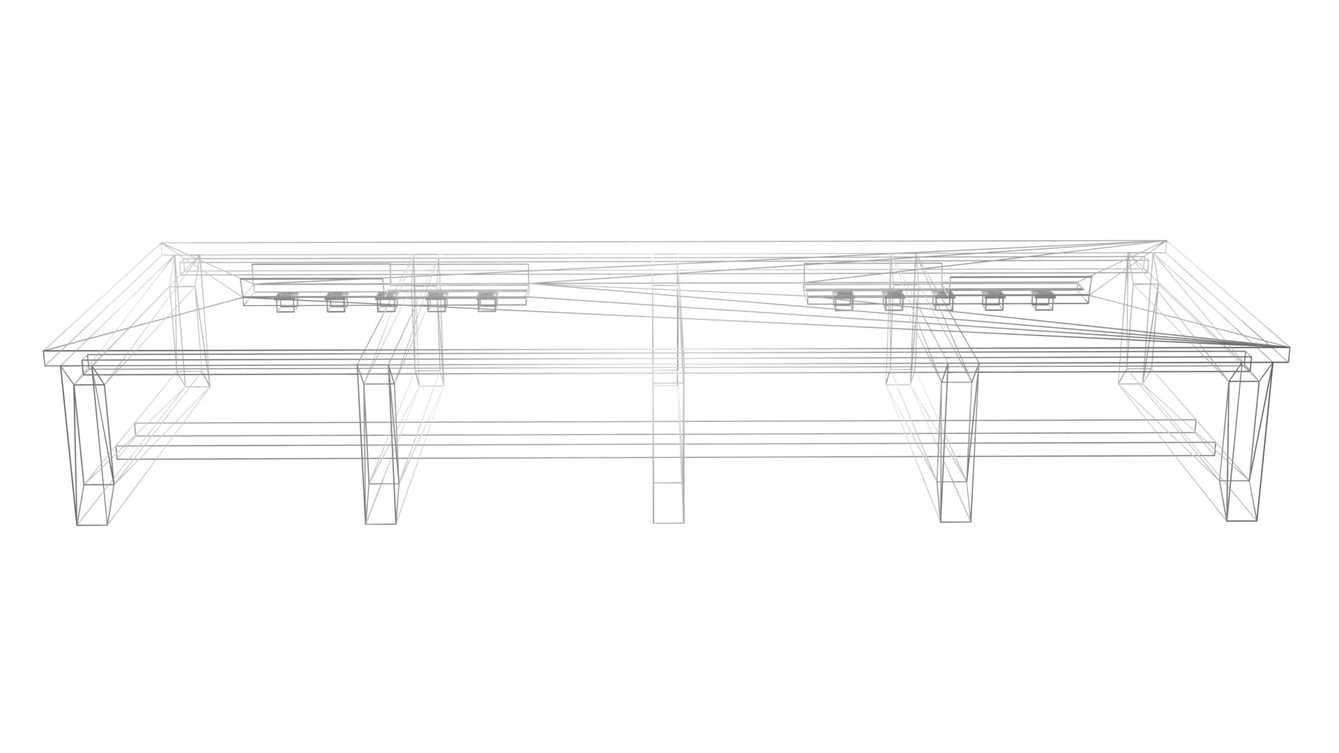 Meeting Table 3D - TurboSquid 1940475
