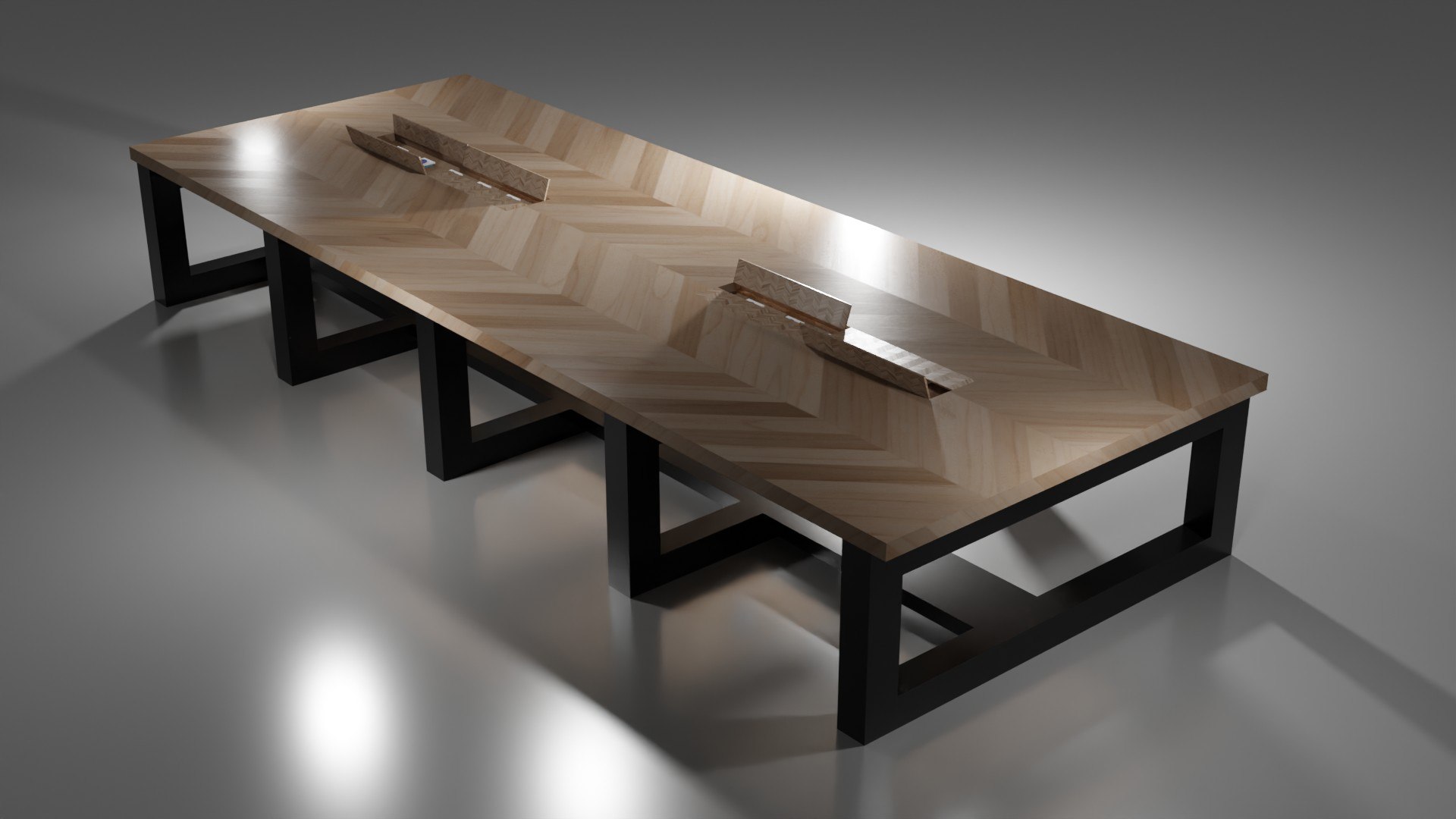 Meeting Table 3D - TurboSquid 1940475