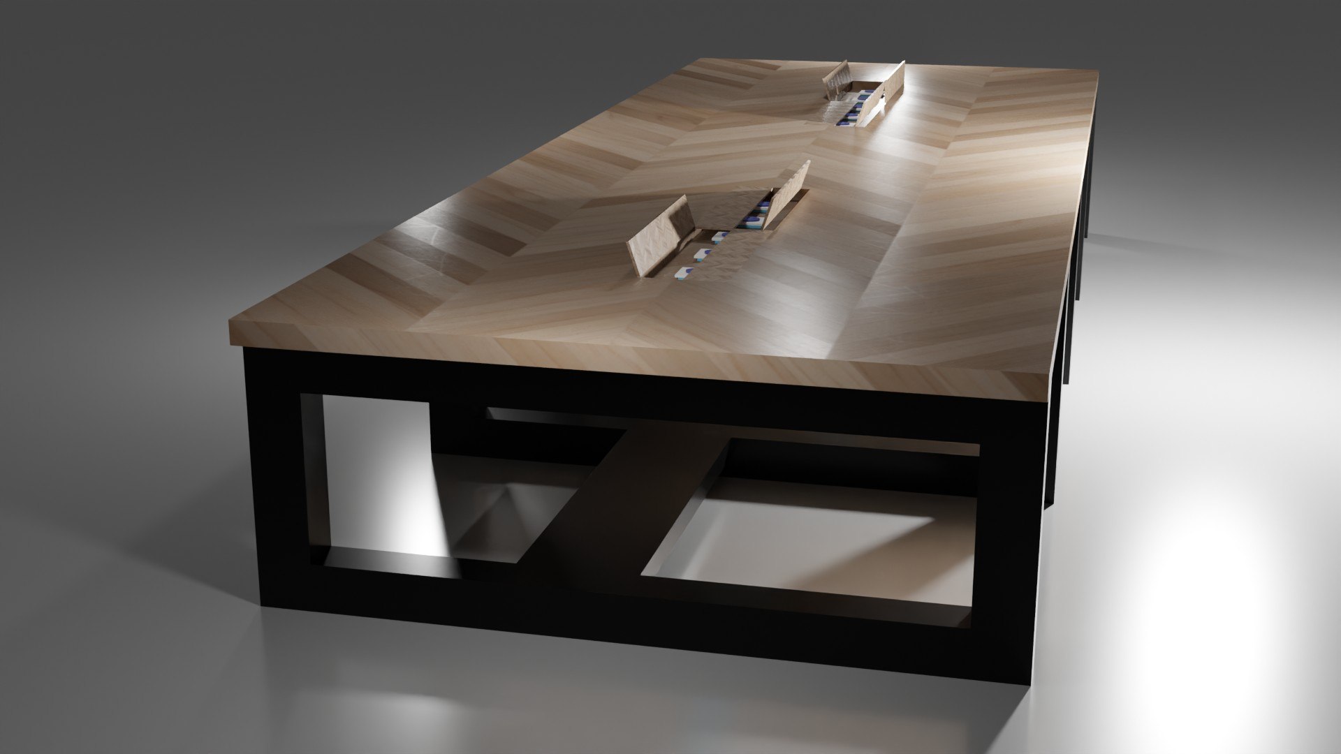 Meeting Table 3D - TurboSquid 1940475