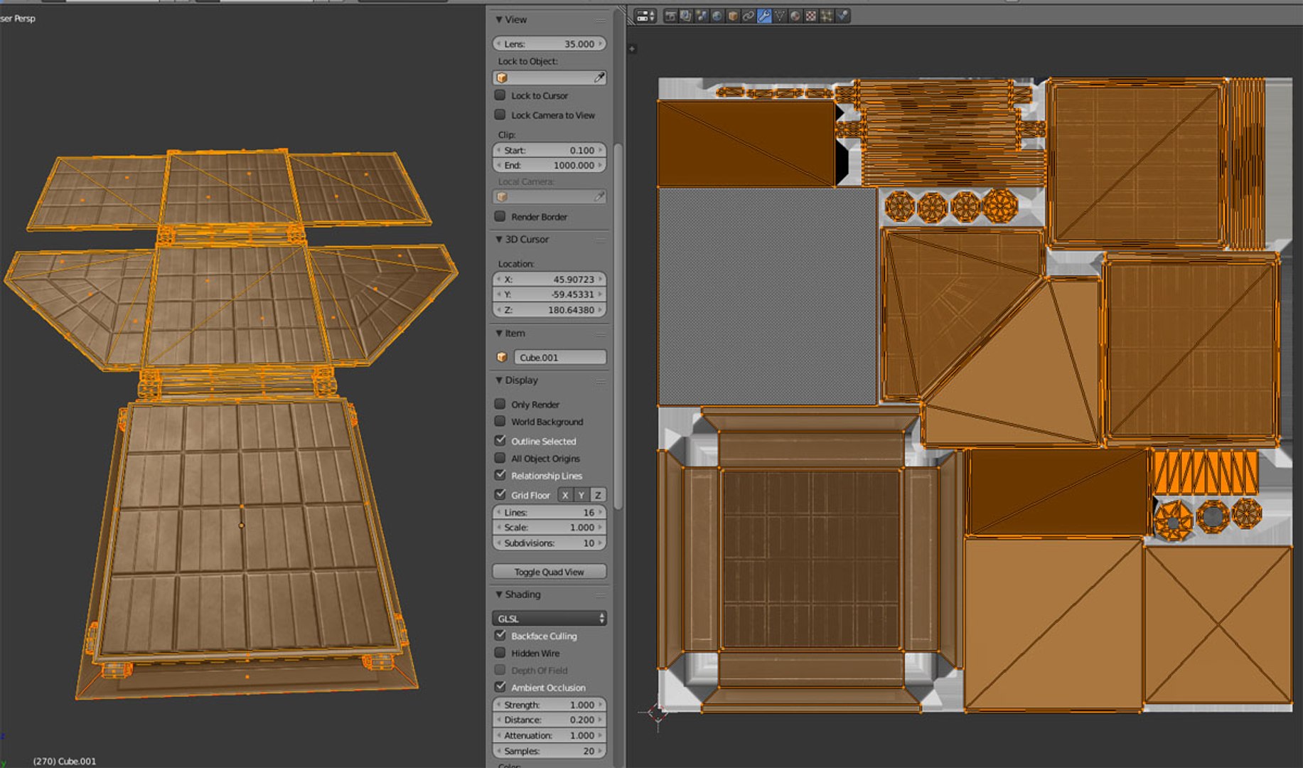 3d Solar Power Module Model