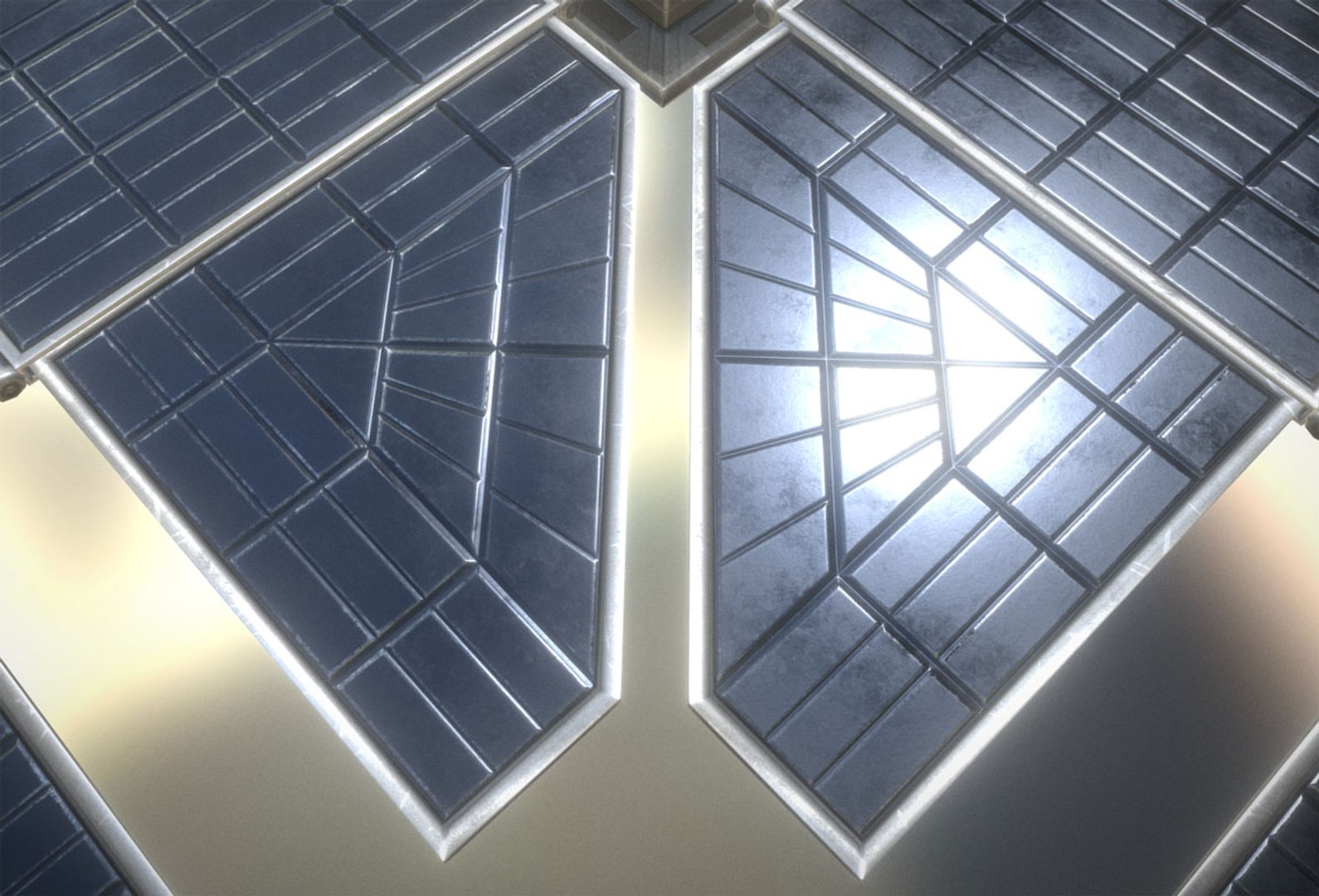 3d Solar Power Module Model