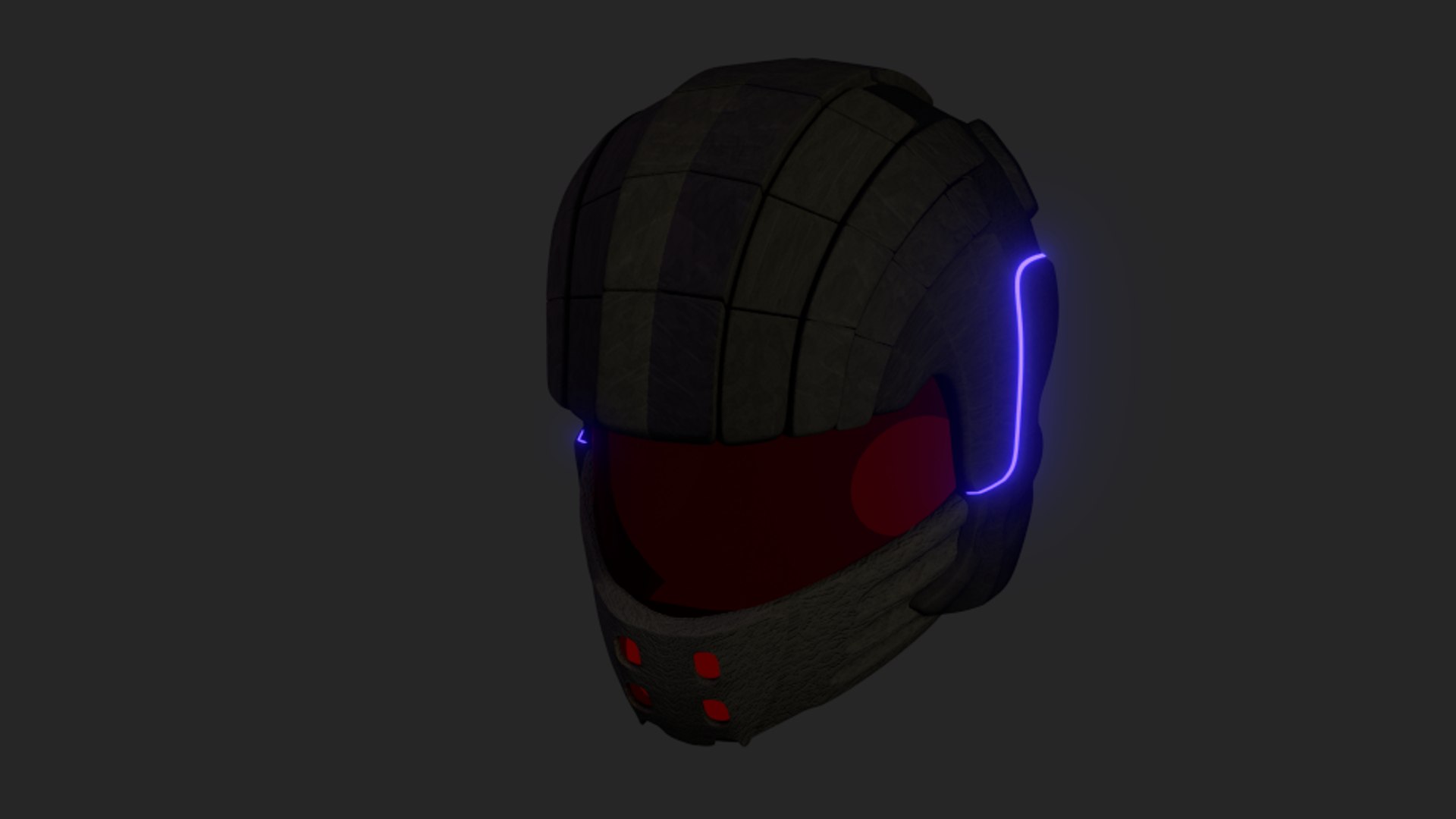 Obj Helmet Sci-fi
