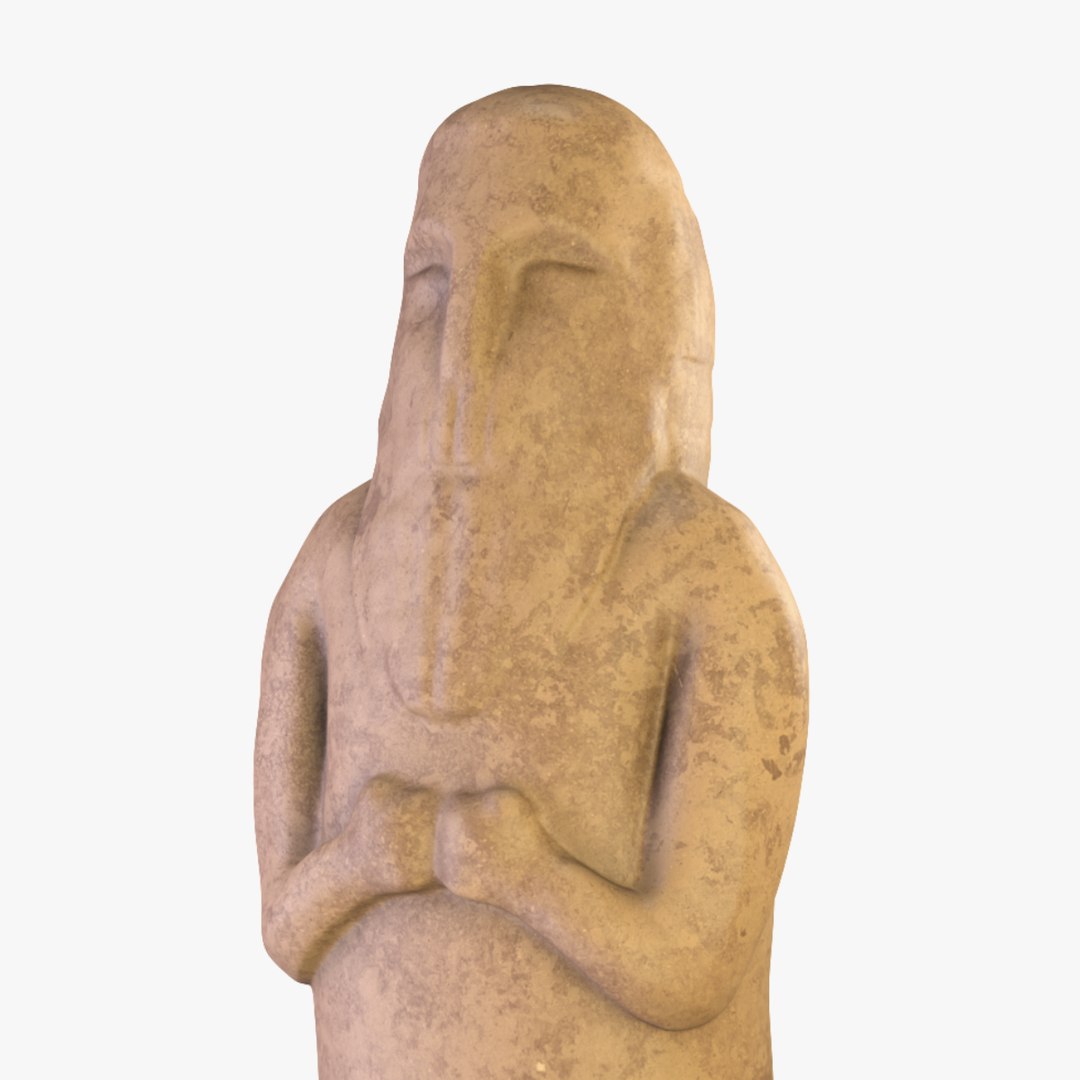 Idol God Statuette 3D Model - TurboSquid 1504808