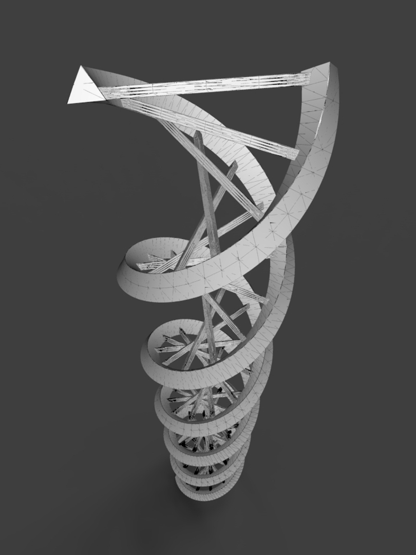 3D dna triangular model - TurboSquid 1383393