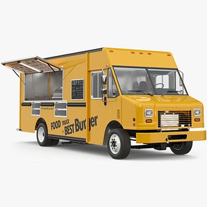 Animated 8 Inch Food Cart Tire 3D Models With Enhanced License Tiers ...